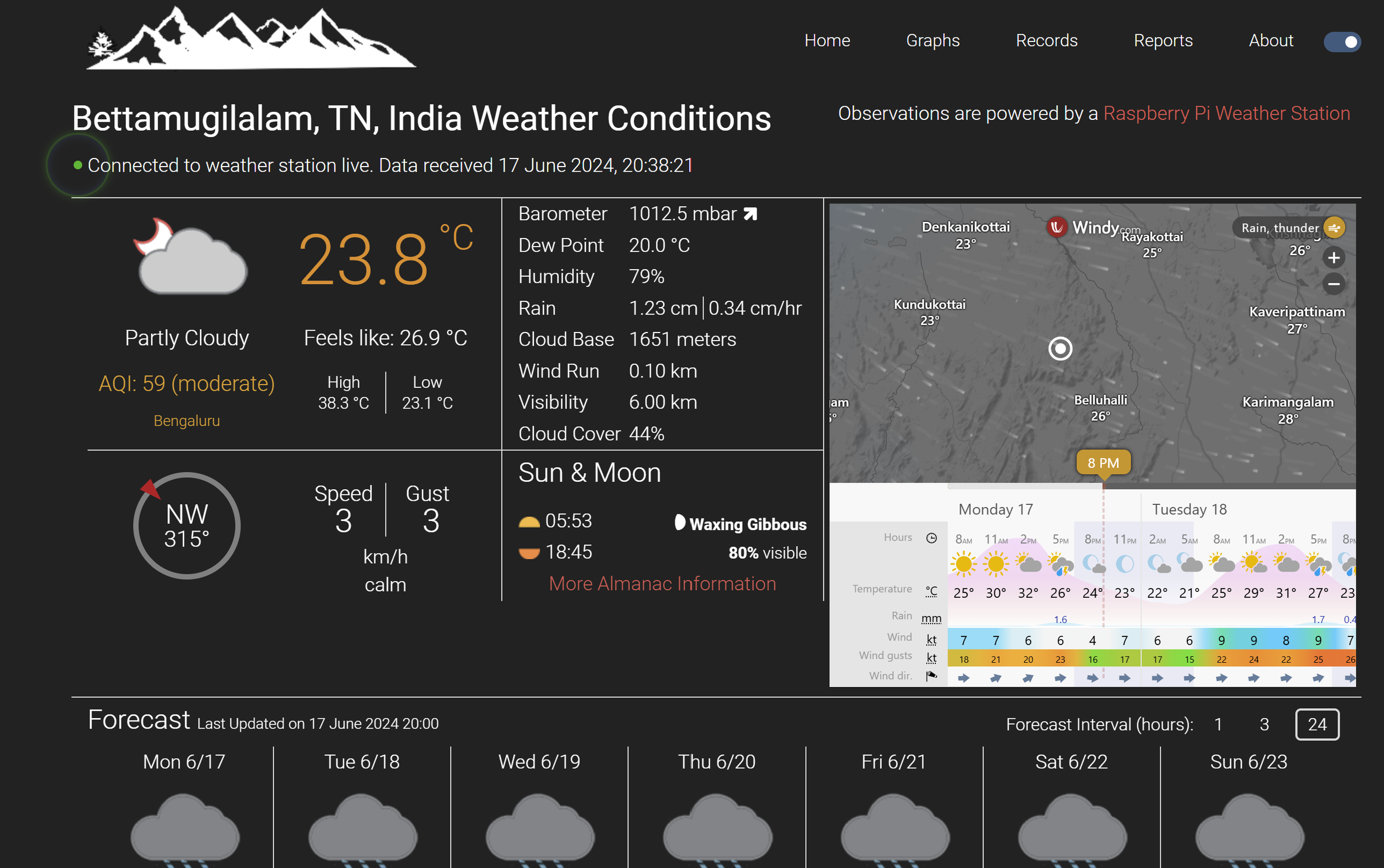 Wireless Weather Station V1 - Using Raspberry Pi Pico and Pi Zero 2W ...