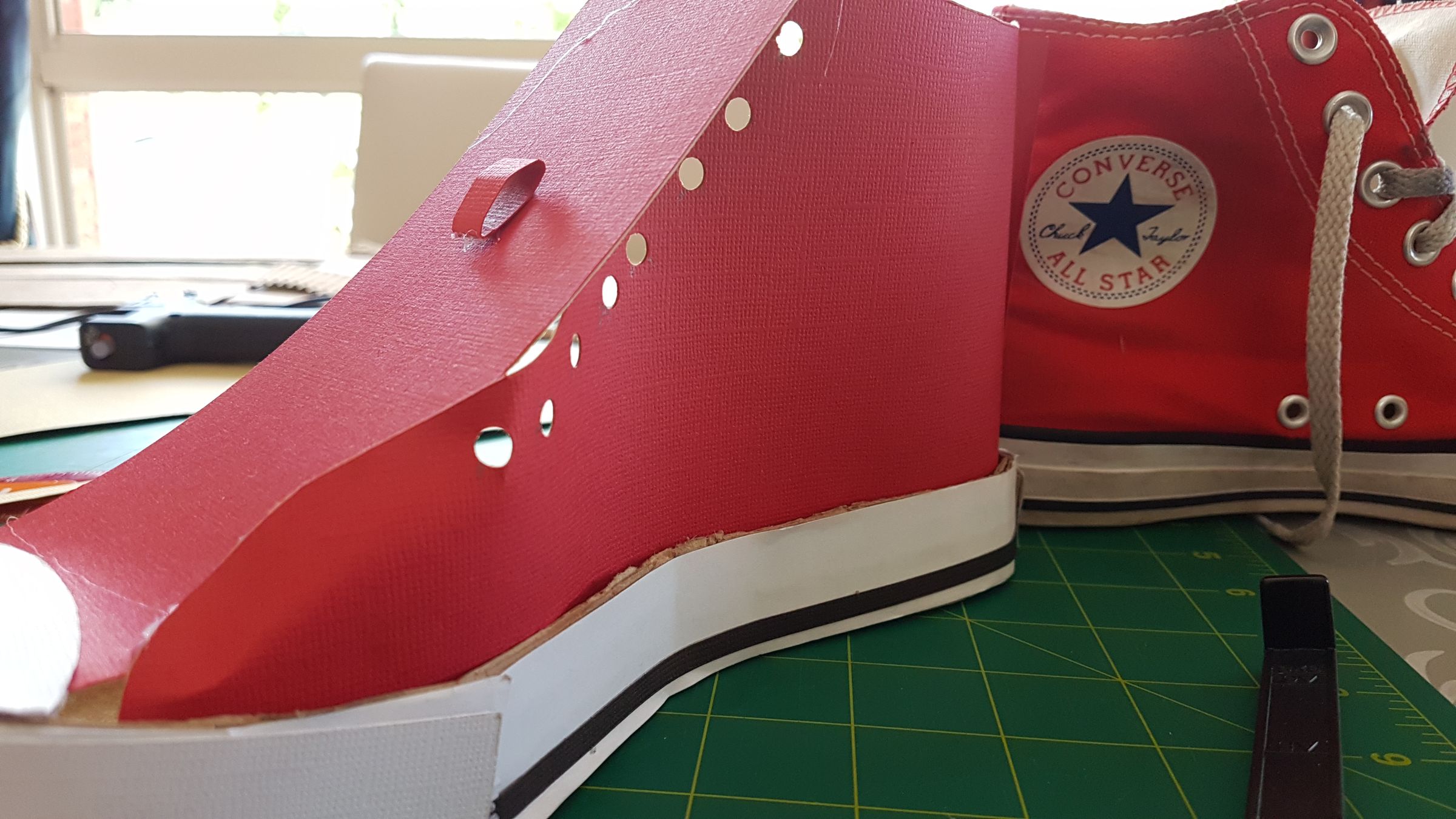 Cardboard Converse High-tops : 13 Steps (with Pictures) - Instructables