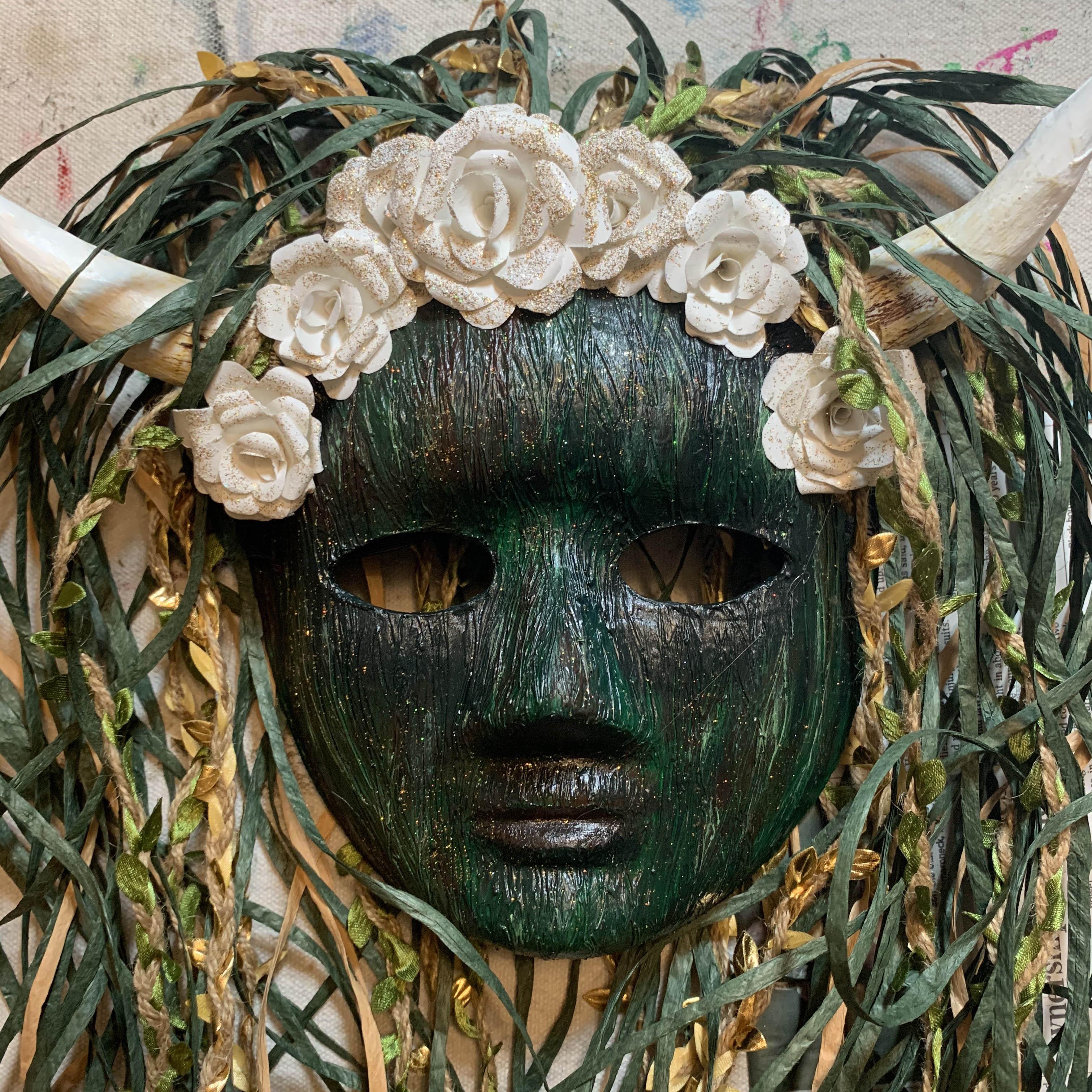 Garden Nymph Halloween Mask : 11 Steps (with Pictures) - Instructables