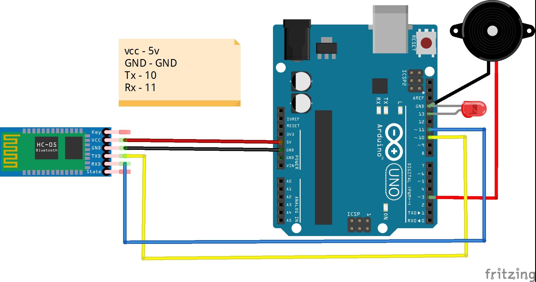 Controlling Buzzer and Led From Android Using Blynk : 4 Steps - Instructables