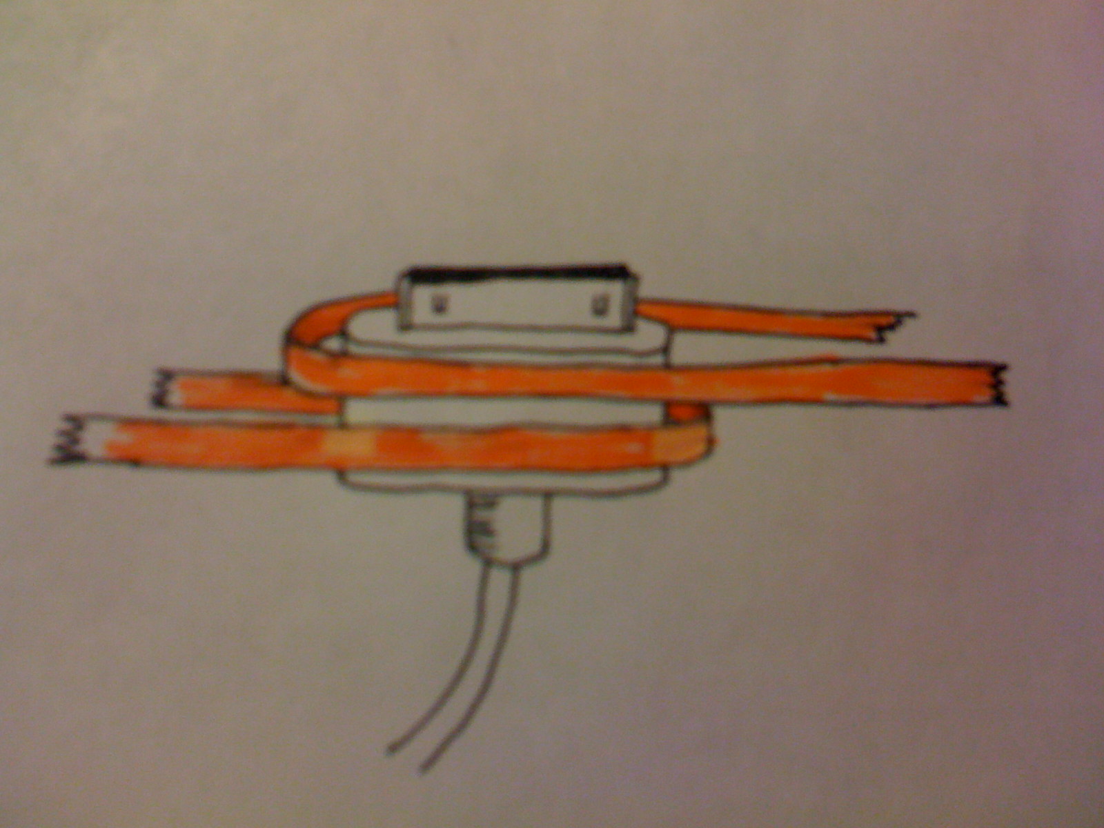 DIY Iphone Dock Using Only the Package Material : 8 Steps - Instructables