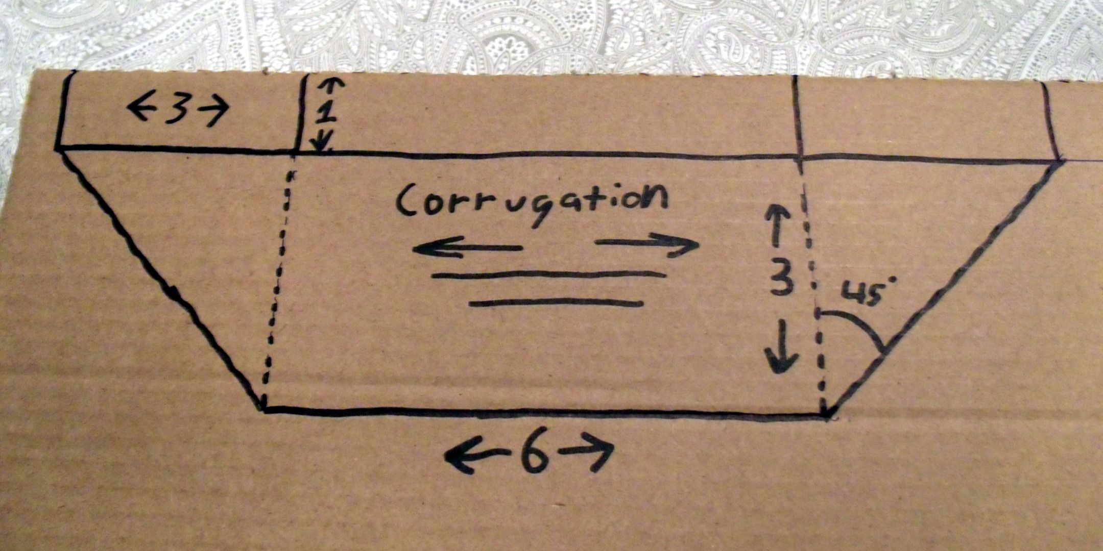 Cardboard Clutter Keeper : 8 Steps (with Pictures) - Instructables