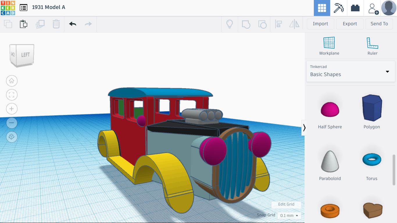 How to Make a Model a and Scene Using Tinkercad : 33 Steps (with ...