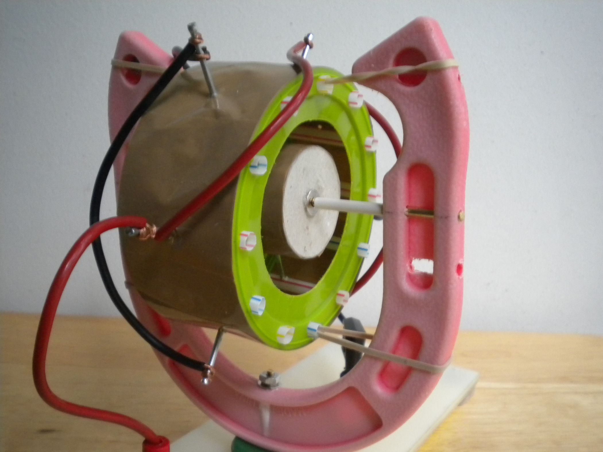 Steam Punk Themed Electrostatic Motor : 13 Steps (with Pictures ...