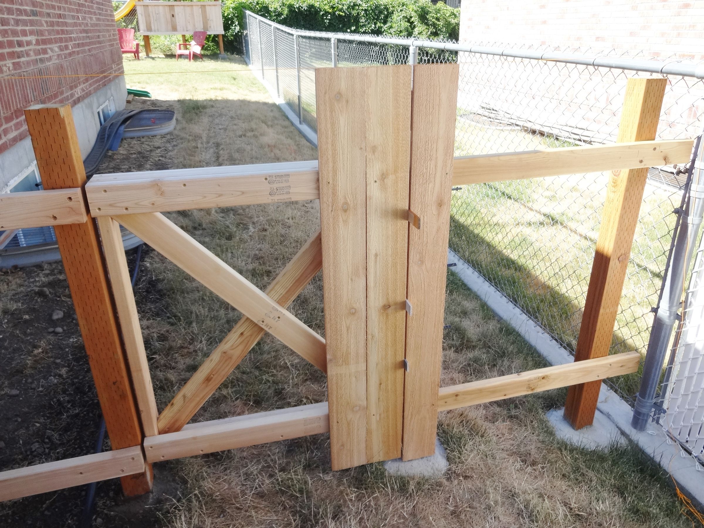 Build a Wooden Fence and Gate : 13 Steps (with Pictures) - Instructables
