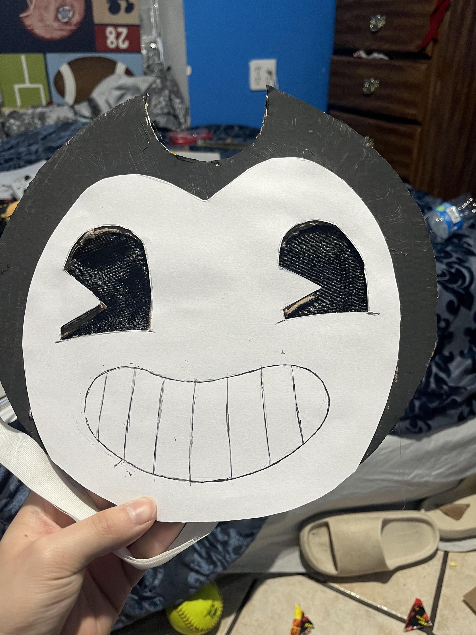 Easy Bendy and the Ink Machine Costume for All Ages. : 10 Steps ...