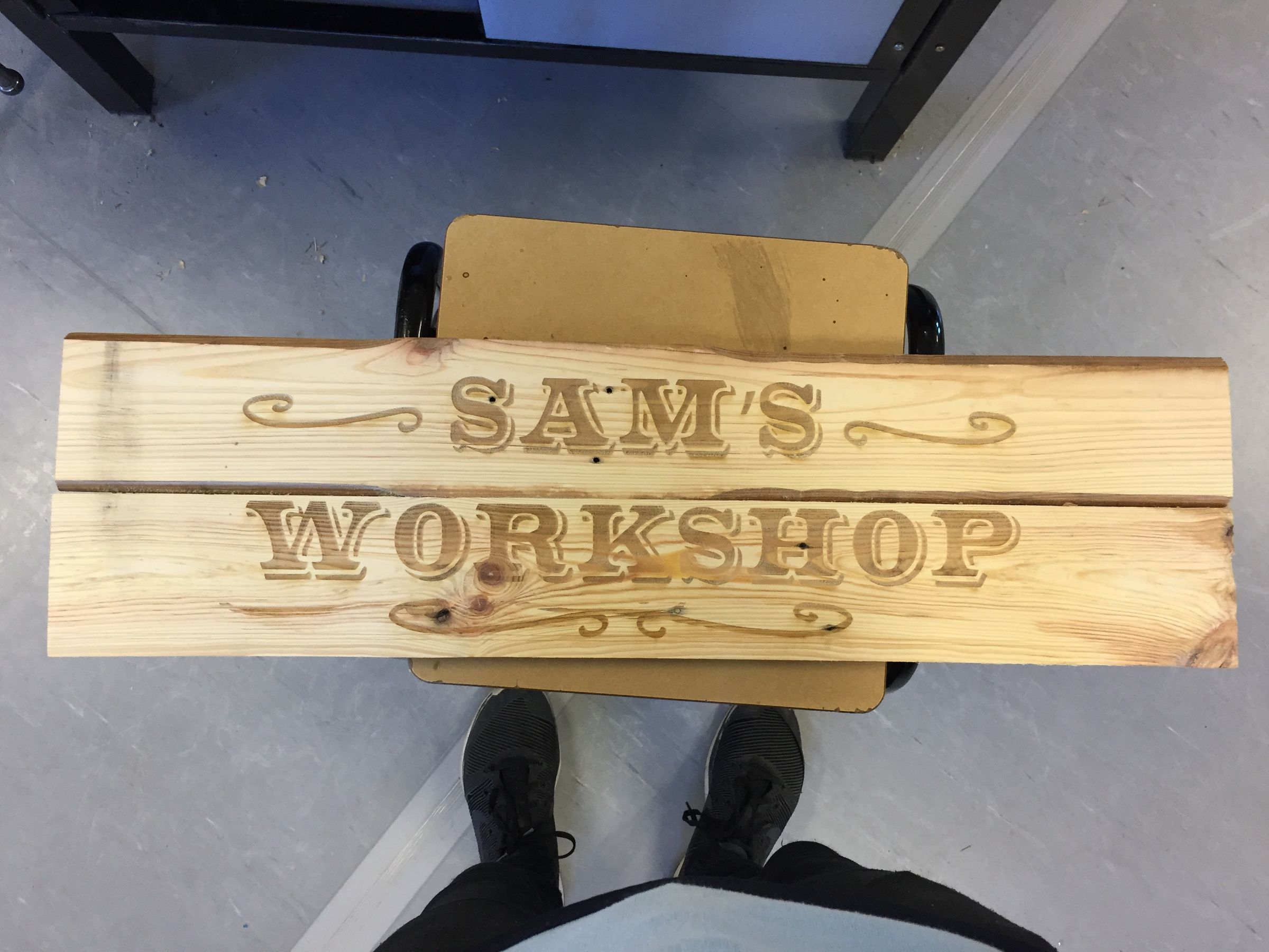 Laser Engraved Wood Sign : 10 Steps (with Pictures) - Instructables