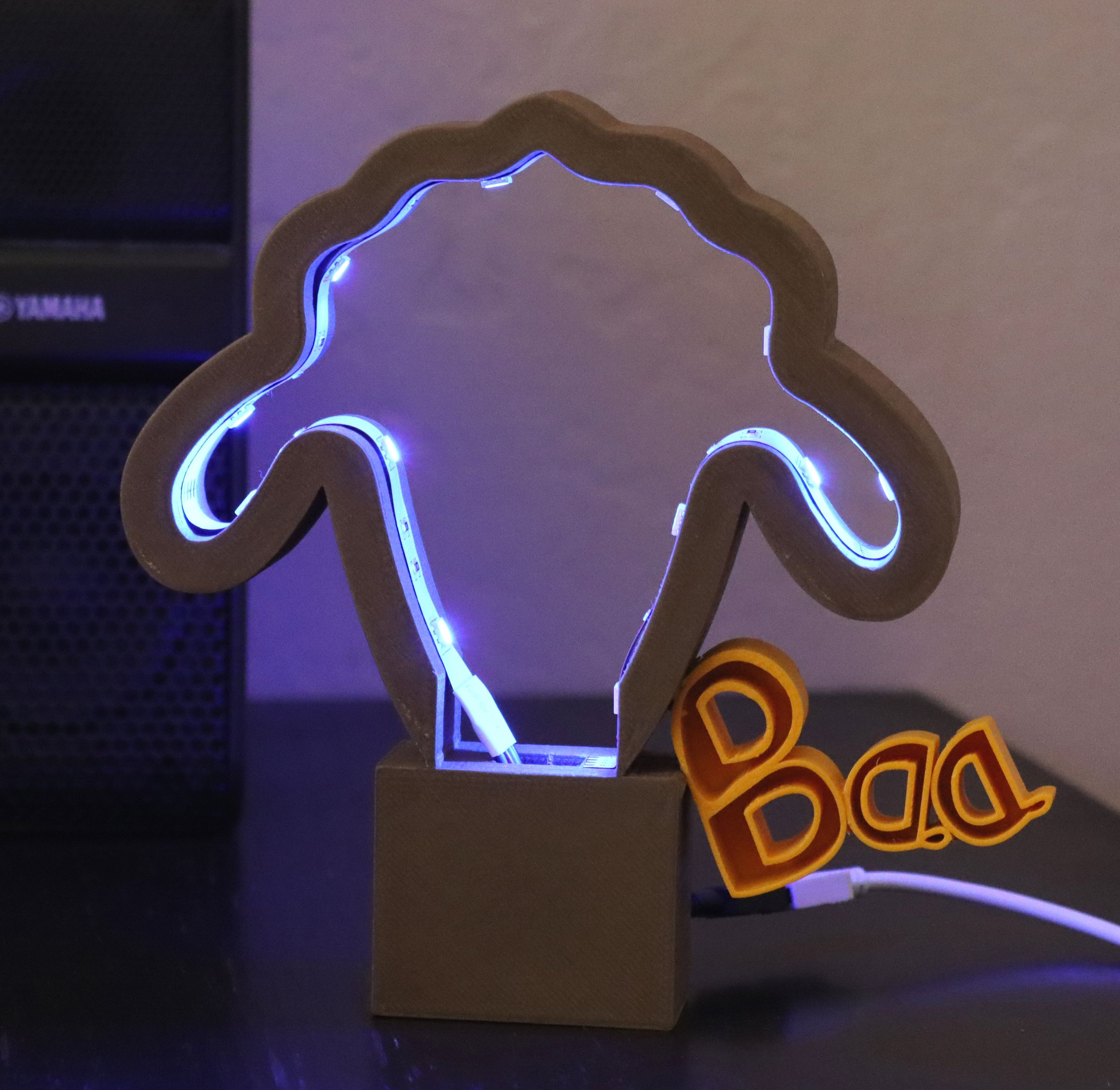 LED Sheep "Baa" Light (Made in Fusion 360) : 14 Steps (with Pictures ...