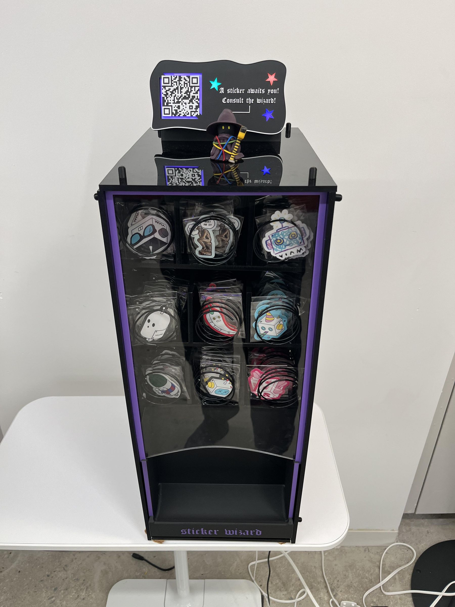 Sticker Wizard – an Interactive Sticker Vending Machine! : 7 Steps ...