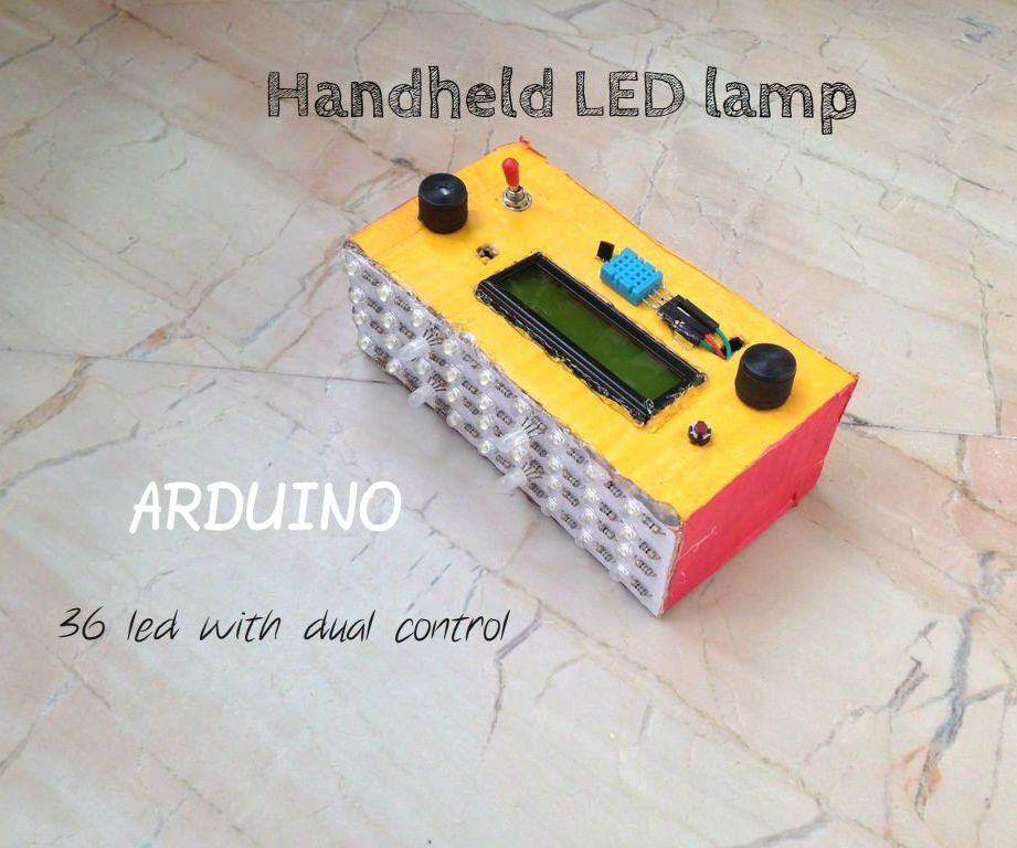 DIY Handheld LED Lamp : 23 Steps (with Pictures) - Instructables