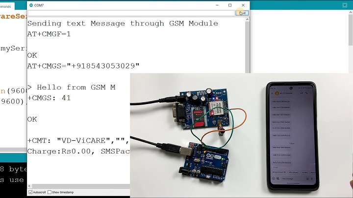 SIM900A GSM Module & Arduino: Sending/Receiving SMS & Making Calls ...