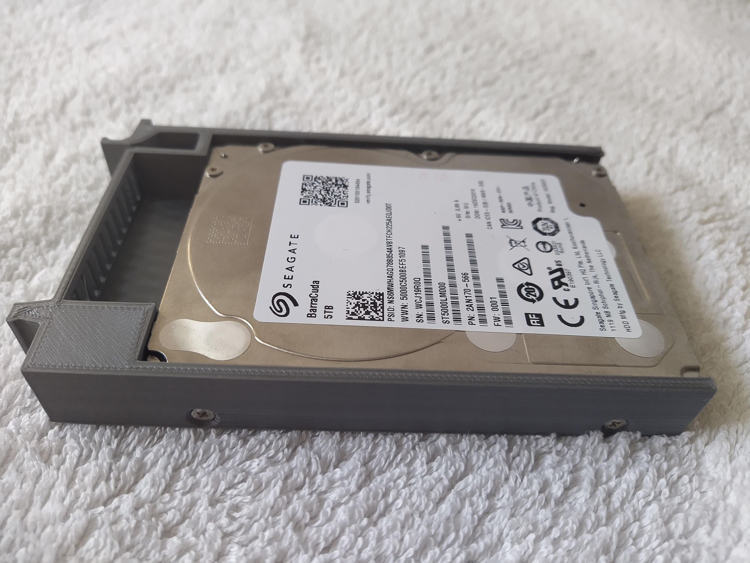 PoorNAS: DIY USB JBOD Hotswap Storage 4 Bay 2.5" 20TB HDD Enclosure : 6 ...