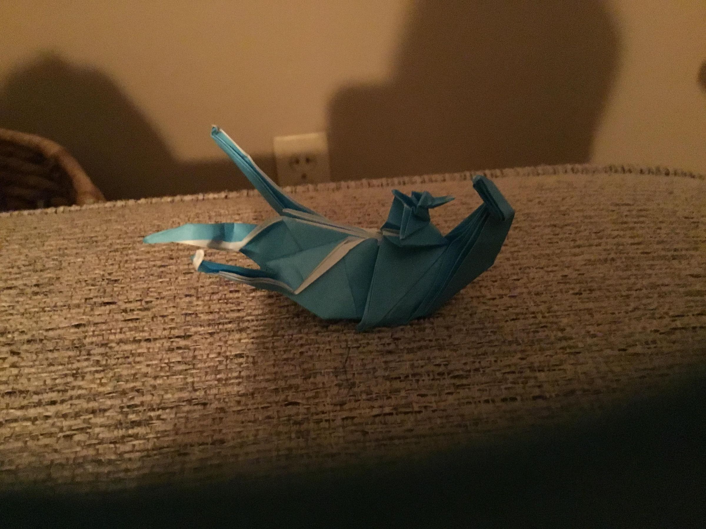 Origami Otter : 4 Steps - Instructables