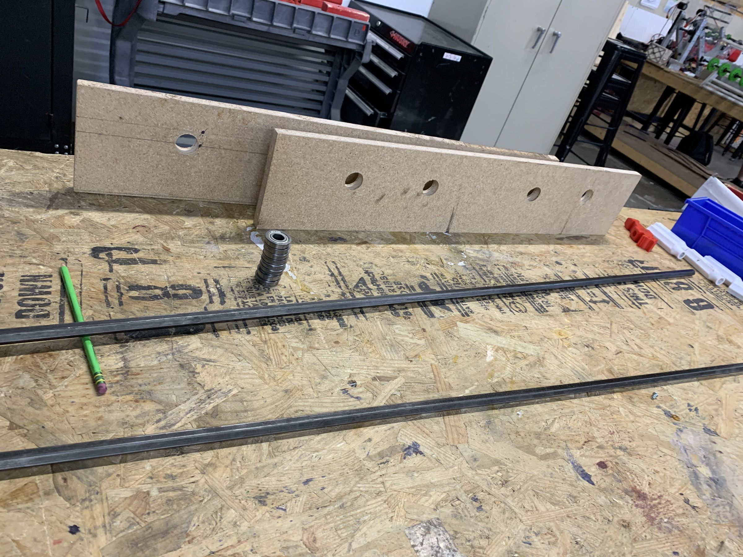 Tabletop Foosball Table Using Hex Shafts : 15 Steps - Instructables