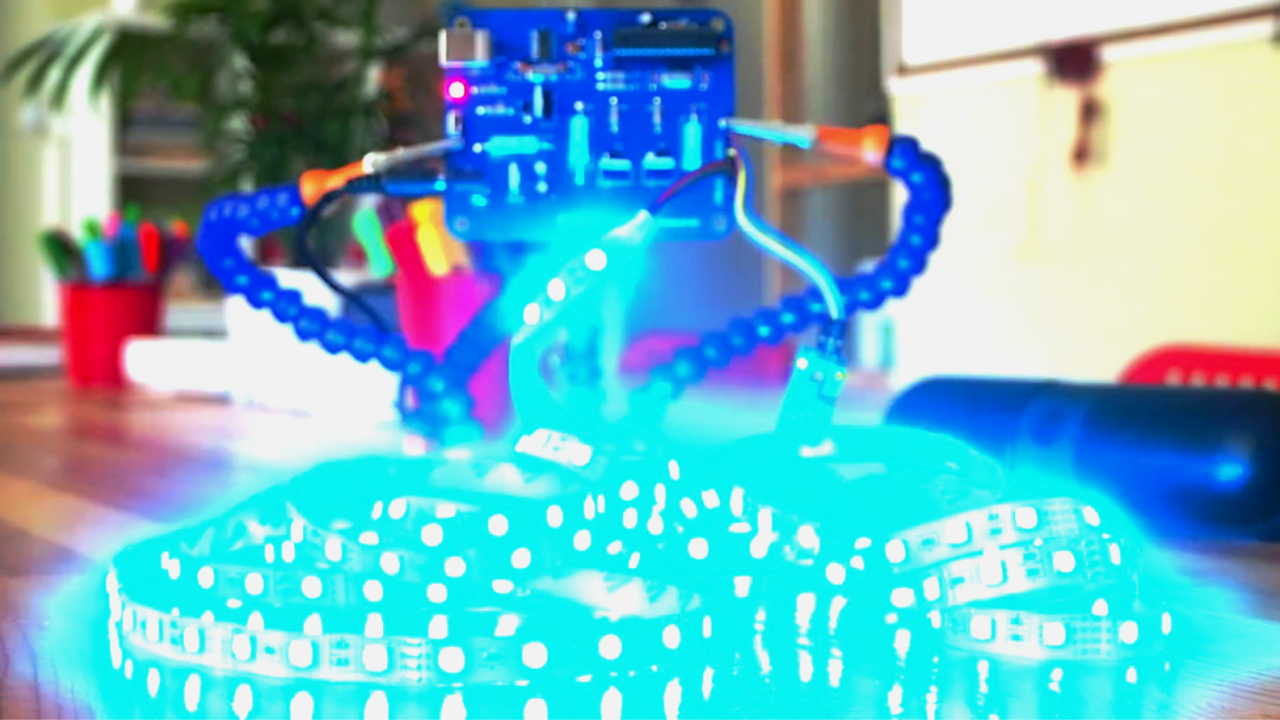 Music Reactive Multicolor LED Lights | Arduino Sound Detection Sensor ...