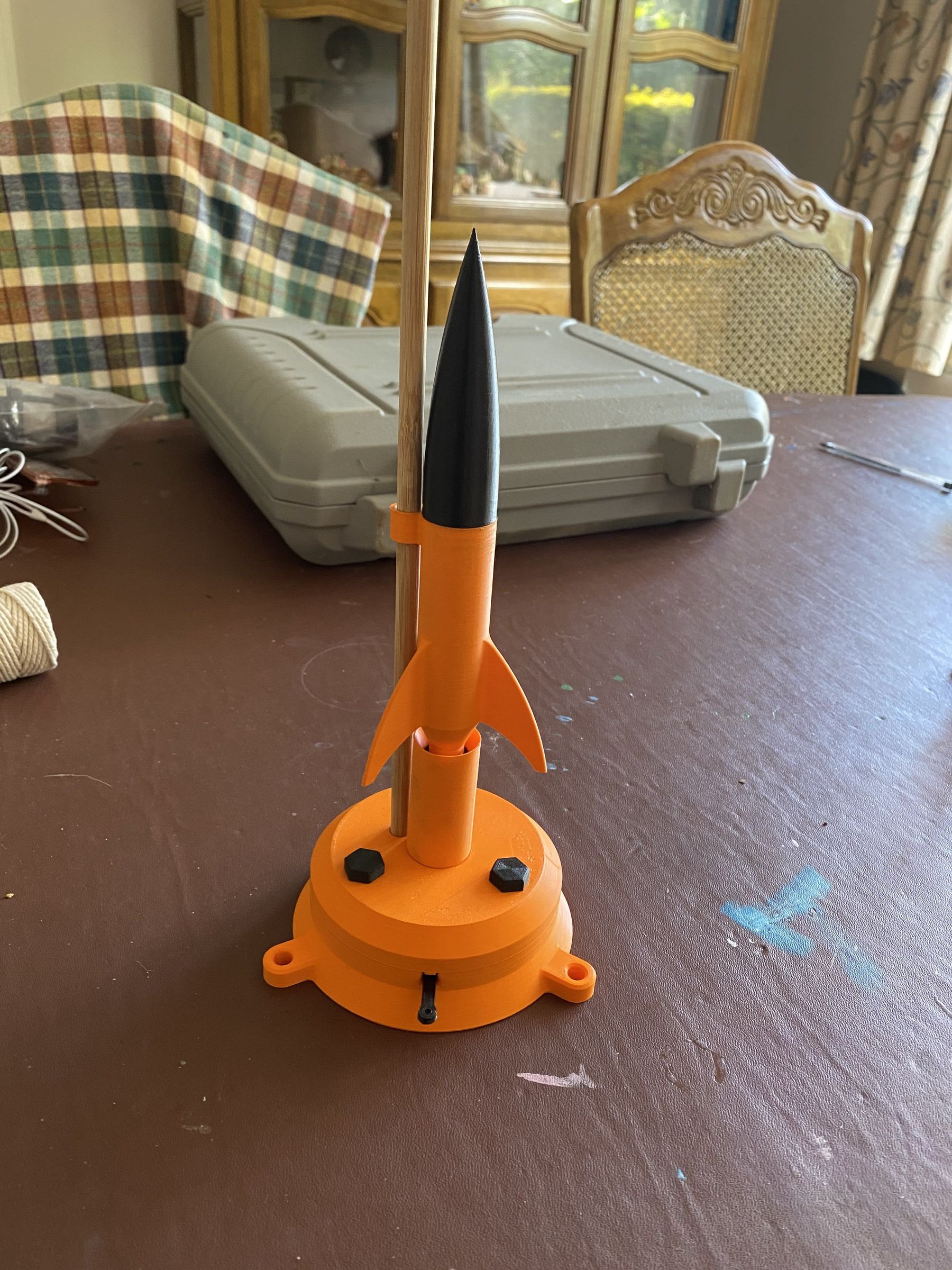 3D Printed CO2 Canister Rockets and Launchpad : 10 Steps (with Pictures ...