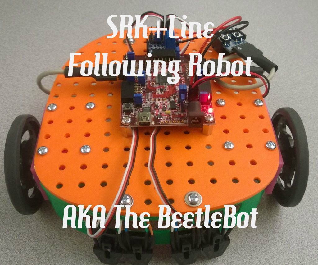 Line Following SRK Robot With 3d Printed Parts : 20 Steps (with ...