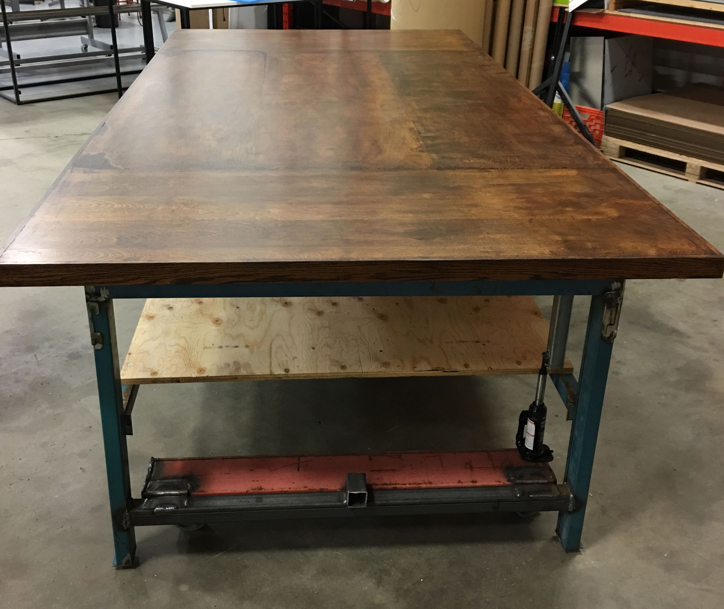 Work Table 5' X 10' Trash to Treasure : 5 Steps - Instructables