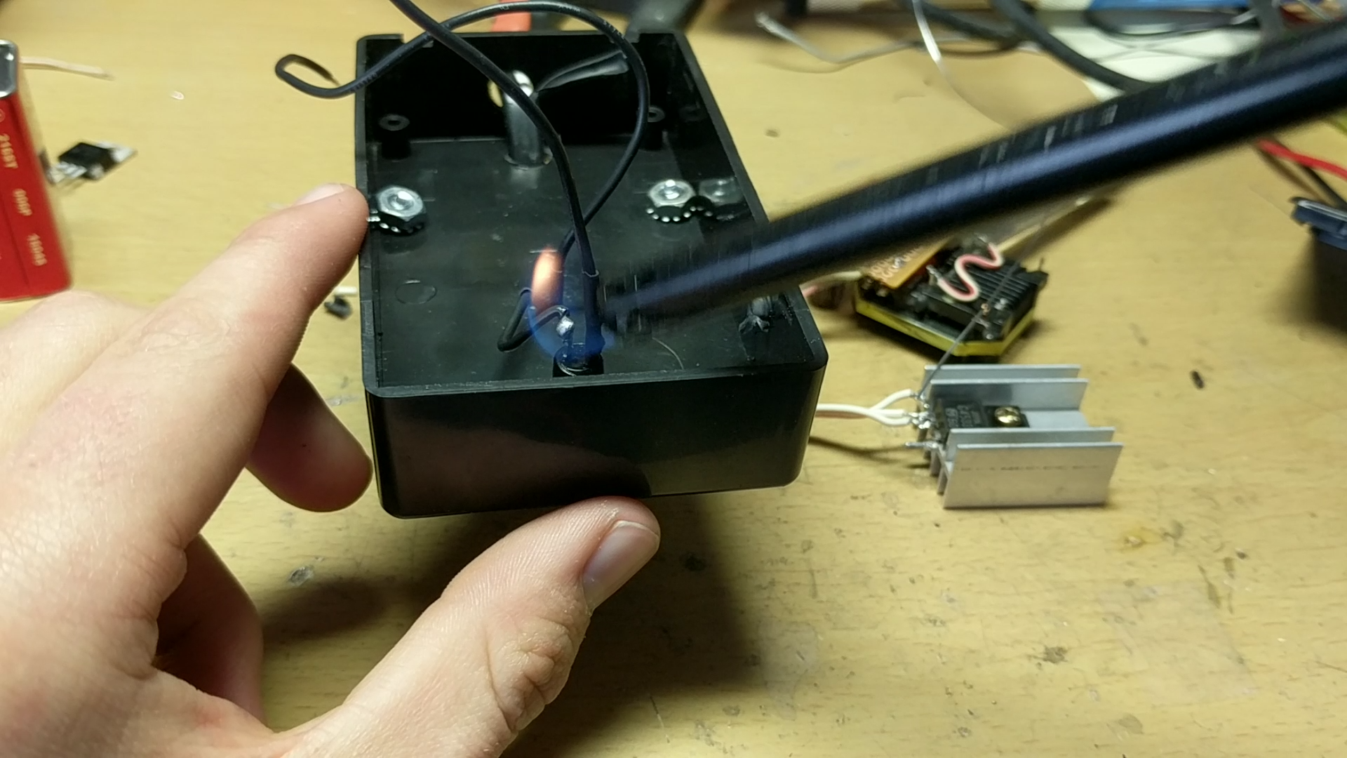 Start Fires With Electricity: DIY Arc Lighter : 11 Steps (with Pictures ...