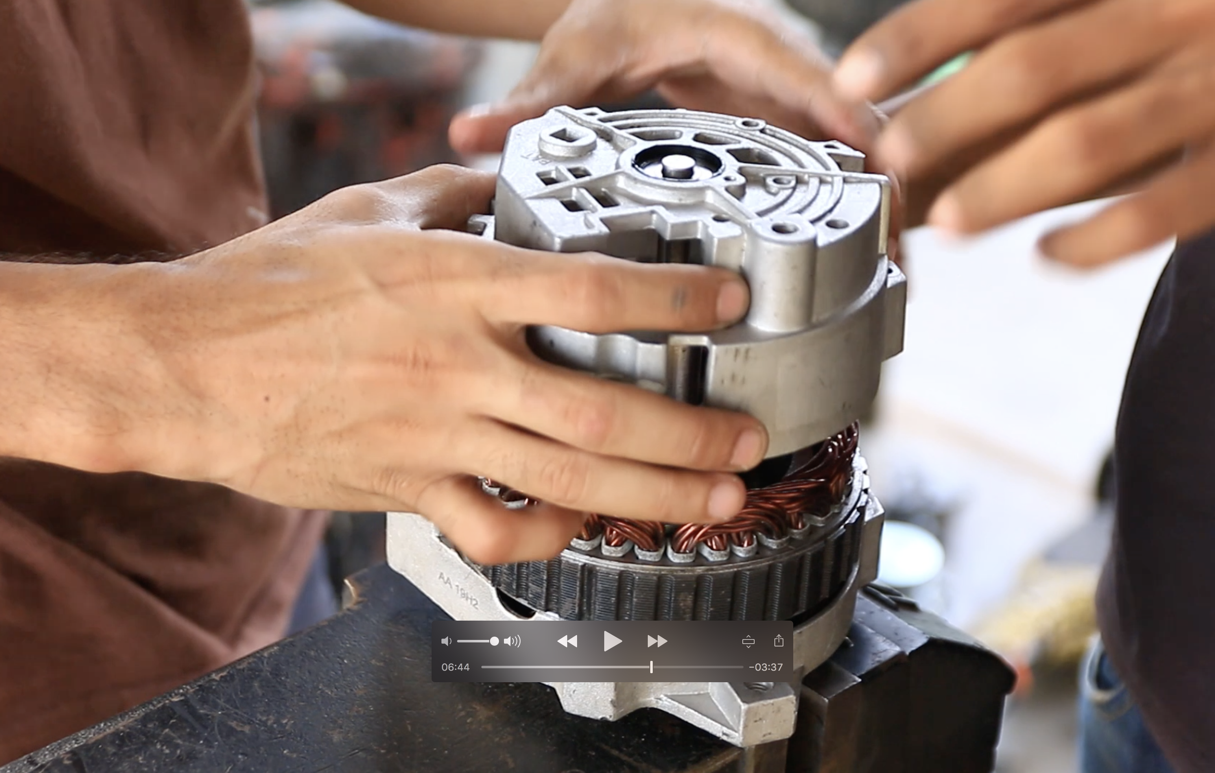 Converting Car Alternator Into a Permanent Magnet Brushless Motor : 6 ...