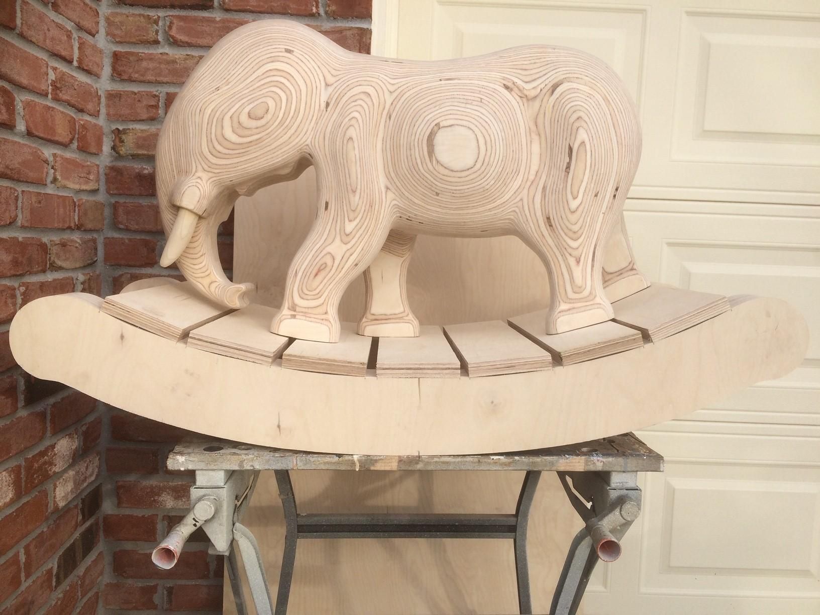 Keepsake Plywood Rocking Elephant : 7 Steps (with Pictures) - Instructables