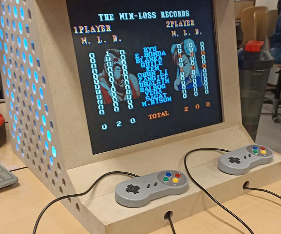 Arcade Station, by Second Year Students at Summa International : 6 Steps - Instructables