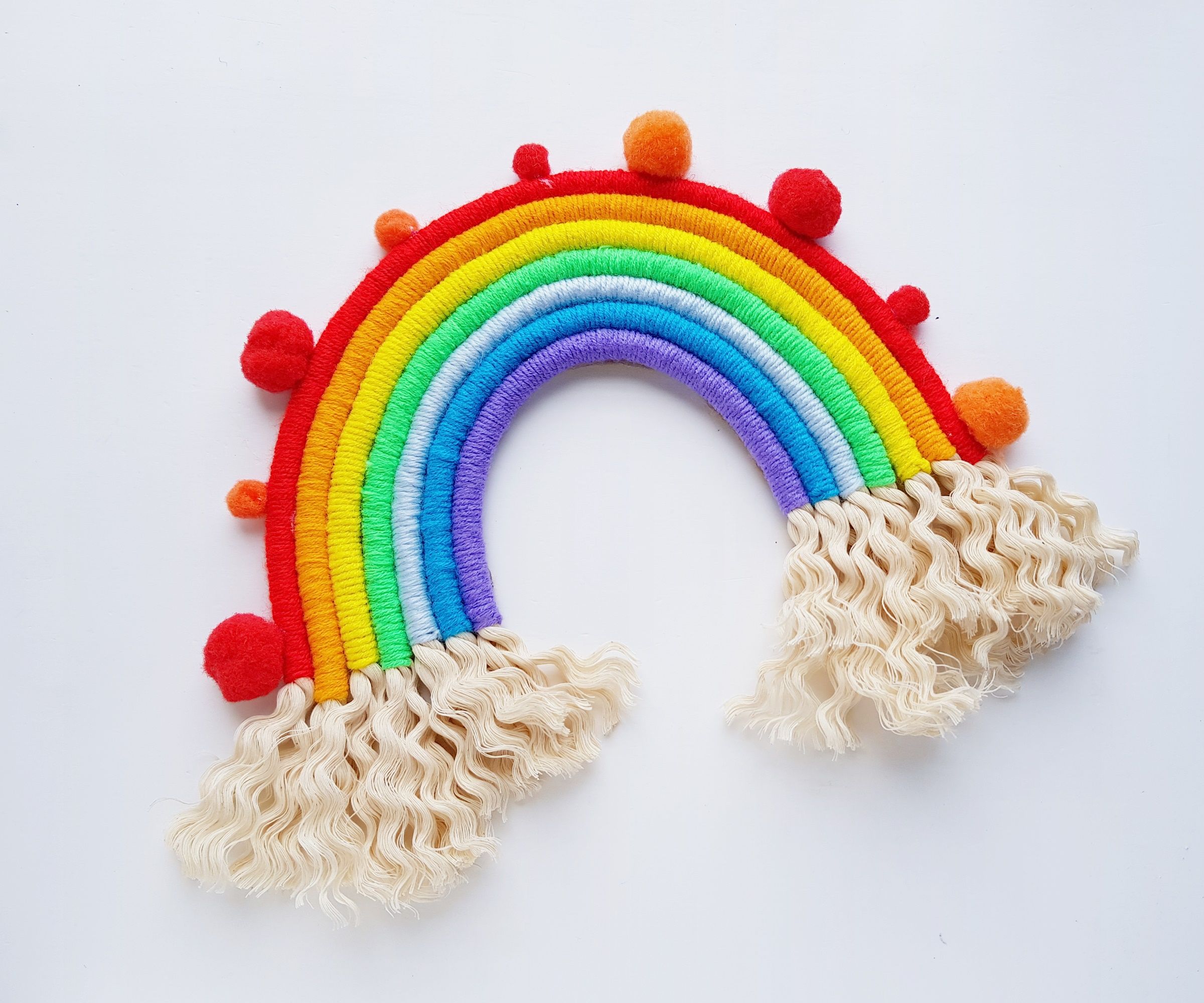 DIY Rainbow Wall Decor : 8 Steps (with Pictures) - Instructables