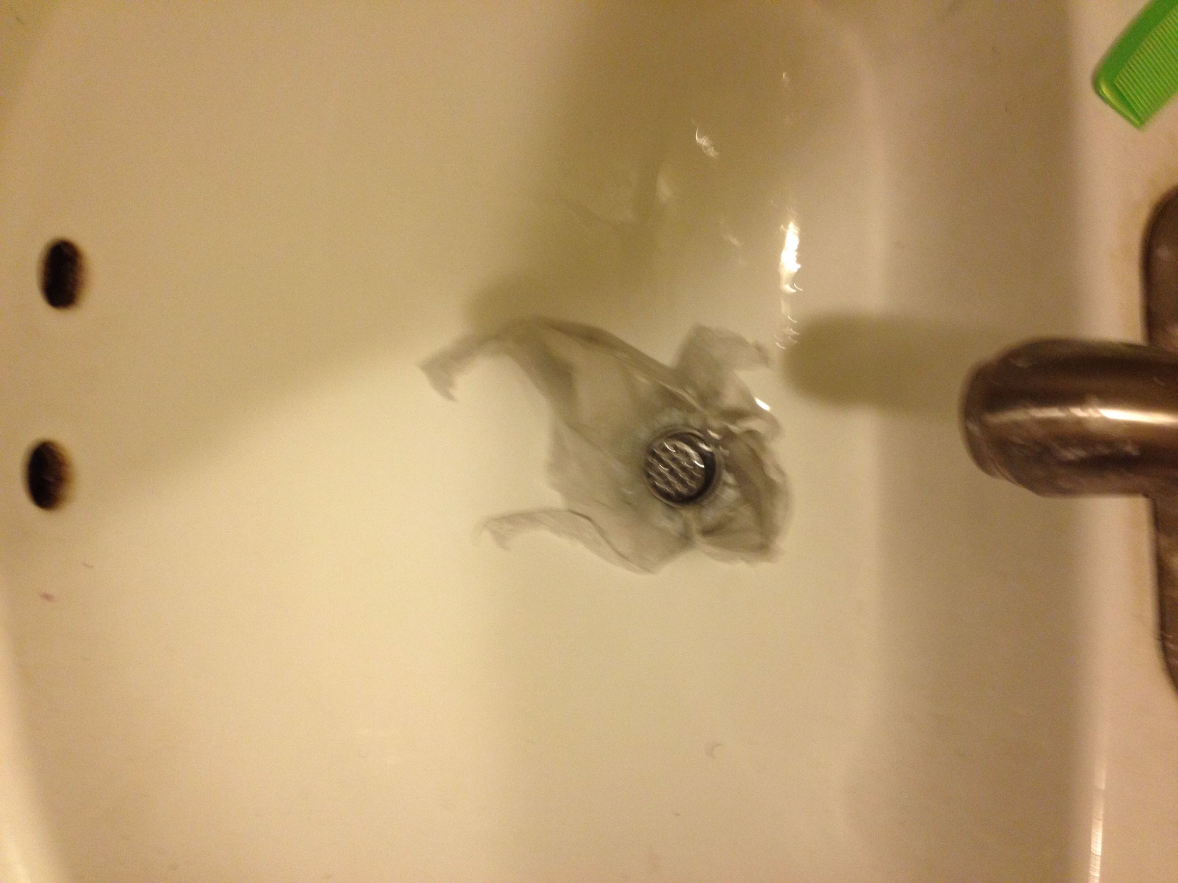 Free DIY Sink Water Stopper : 3 Steps - Instructables