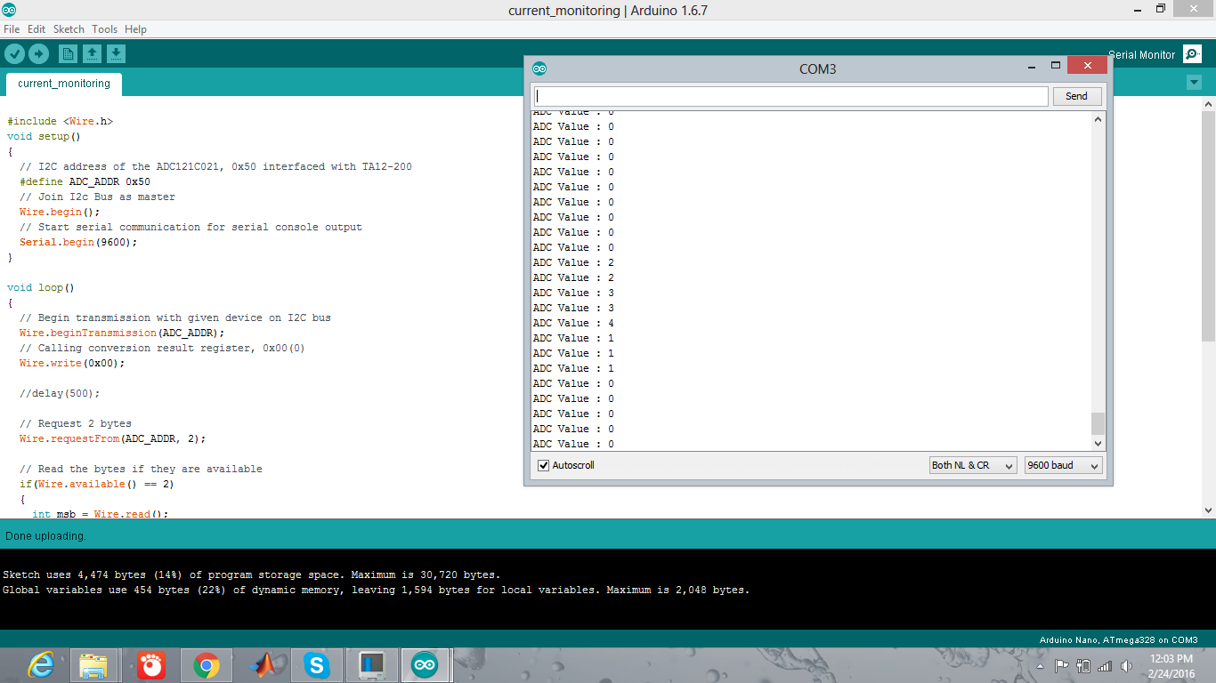 Current Monitoring Via Arduino Nano (I2C) : 5 Steps - Instructables