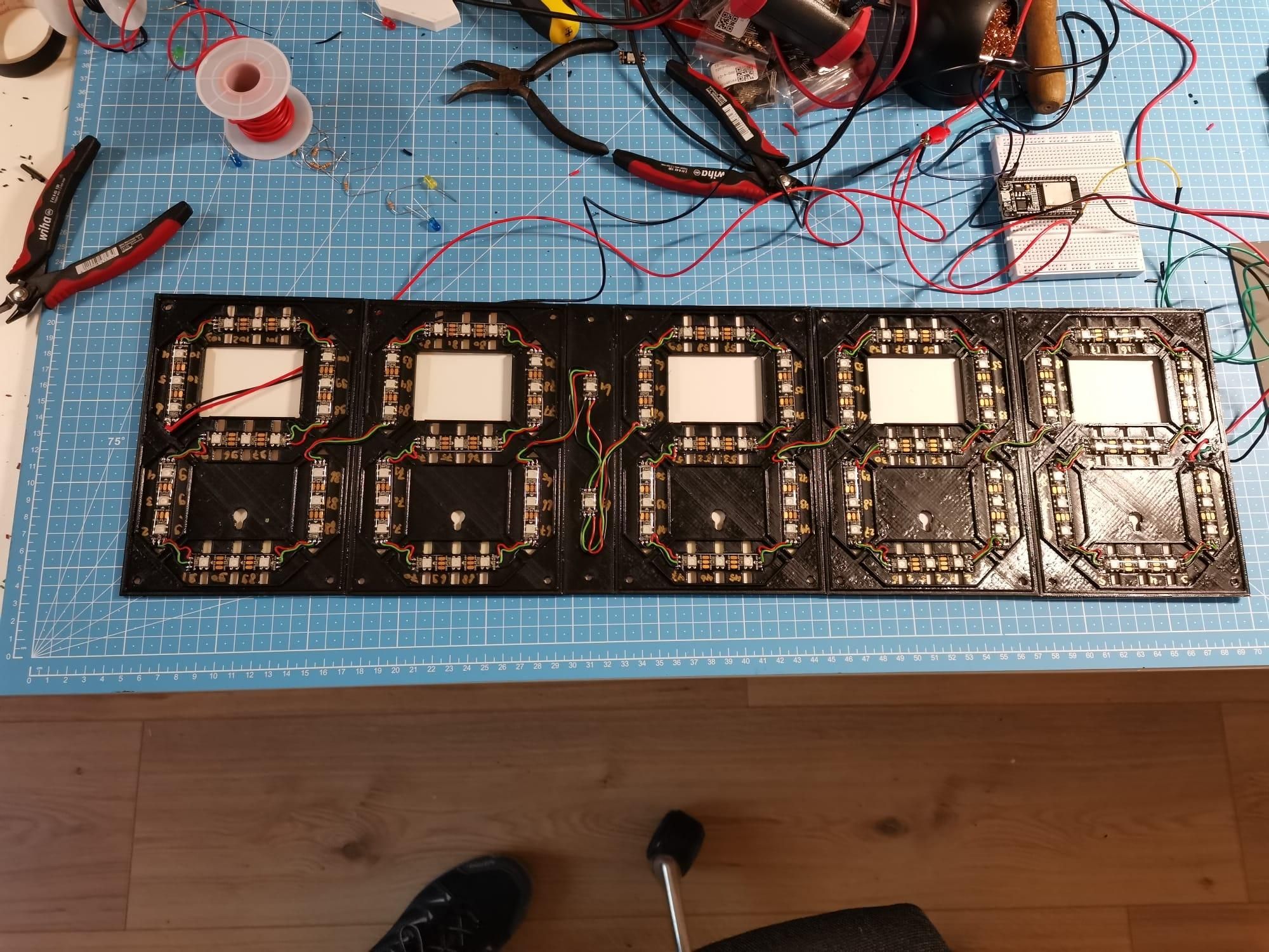 ESP32 Based TalkTimer for Conferences With Large 7-segment Displays and Web-interface : 5 Steps ...