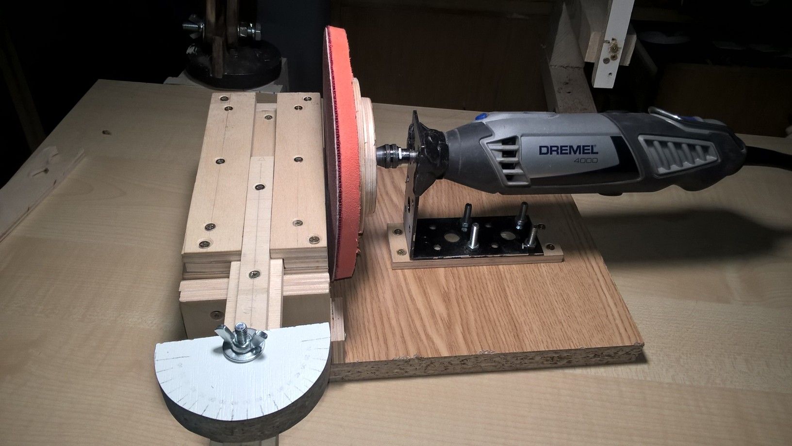 Dremel Disk Sander - Easy and Cheap : 3 Steps - Instructables