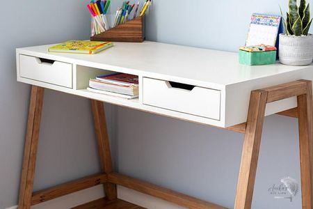 Modern DIY A-frame Desk : 11 Steps - Instructables