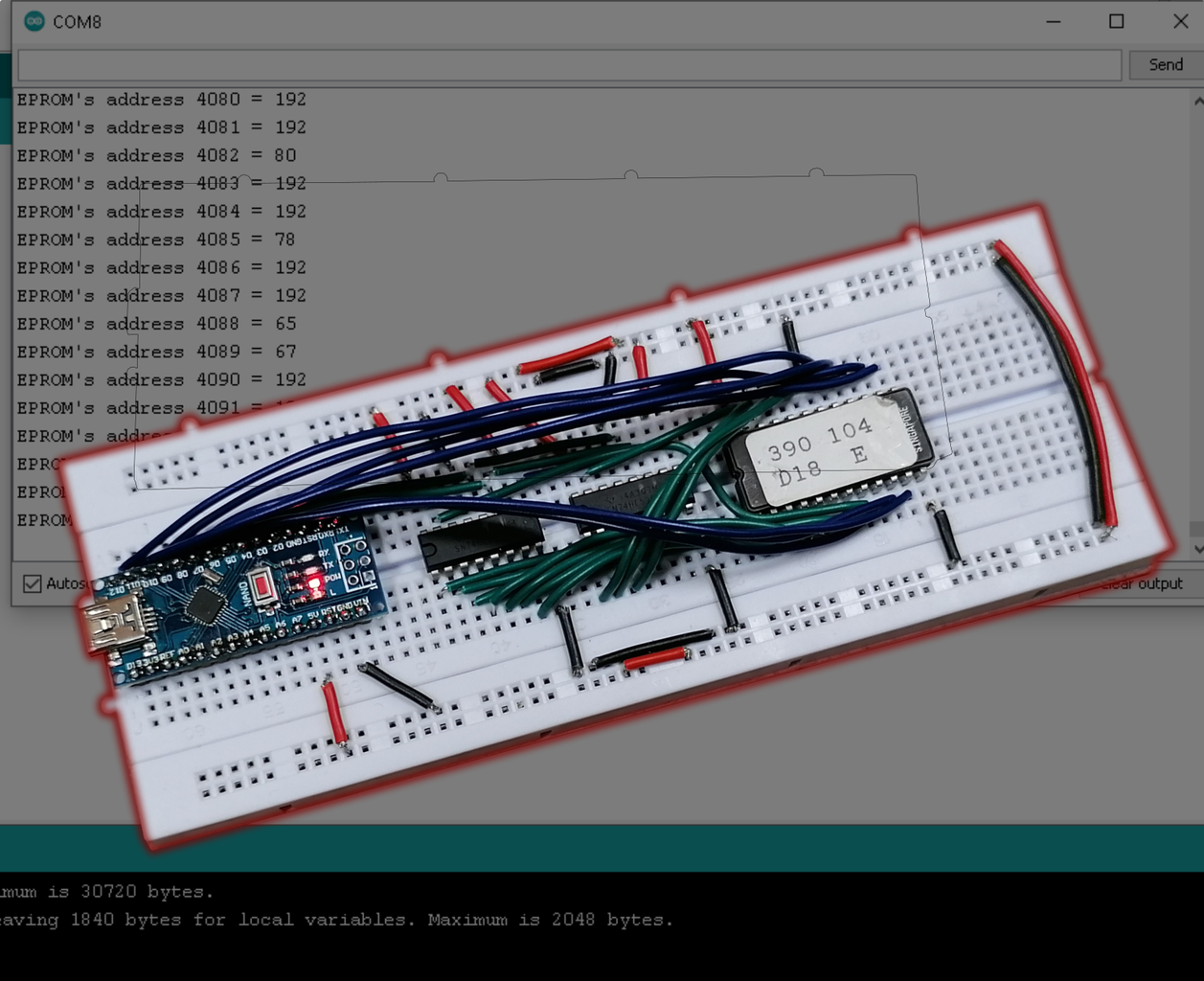Arduino Powered Eprom Programmer 4 Steps Instructables