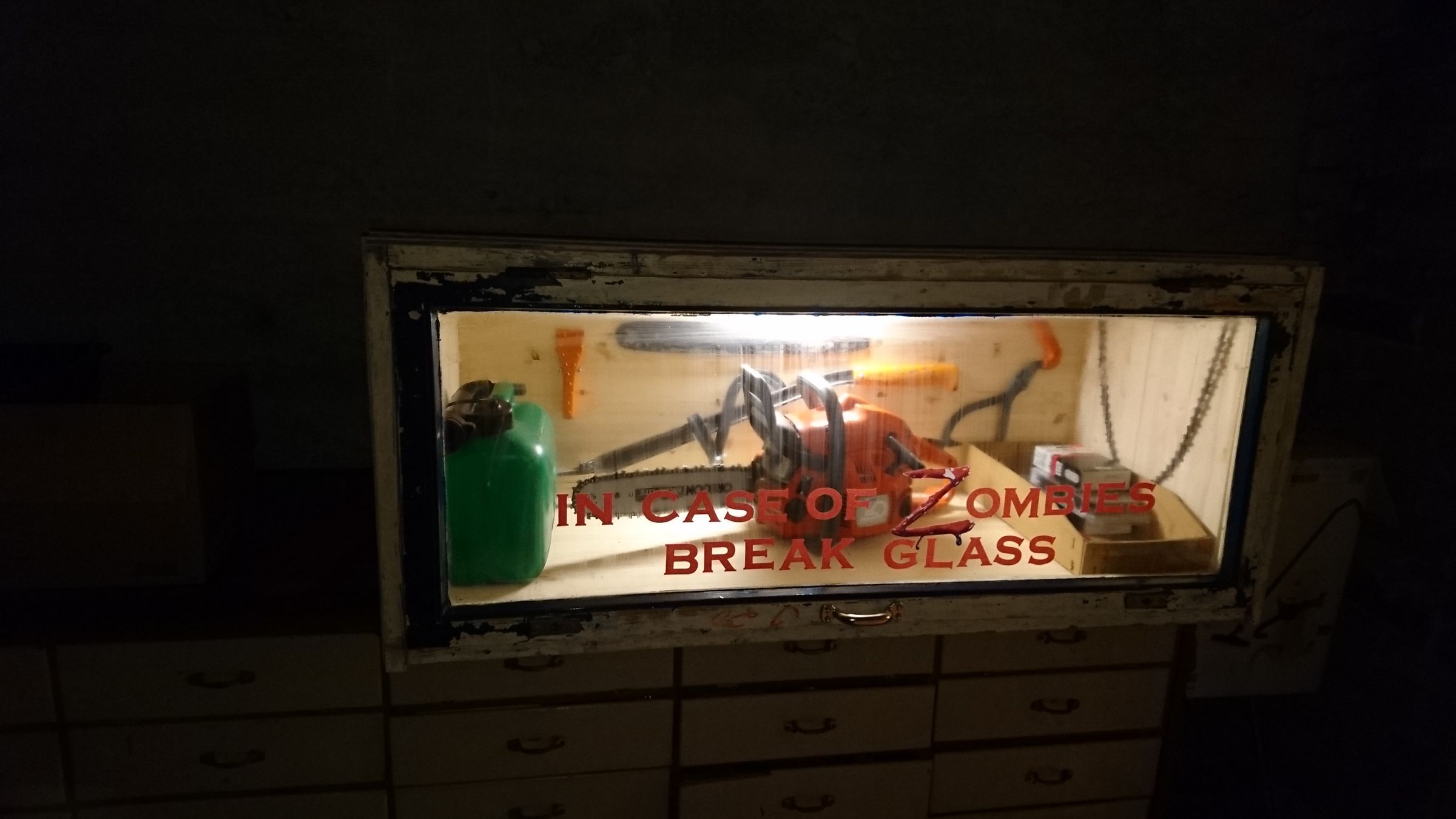 Zombie Apocalypse Equipment Cabinet : 10 Steps (with Pictures ...