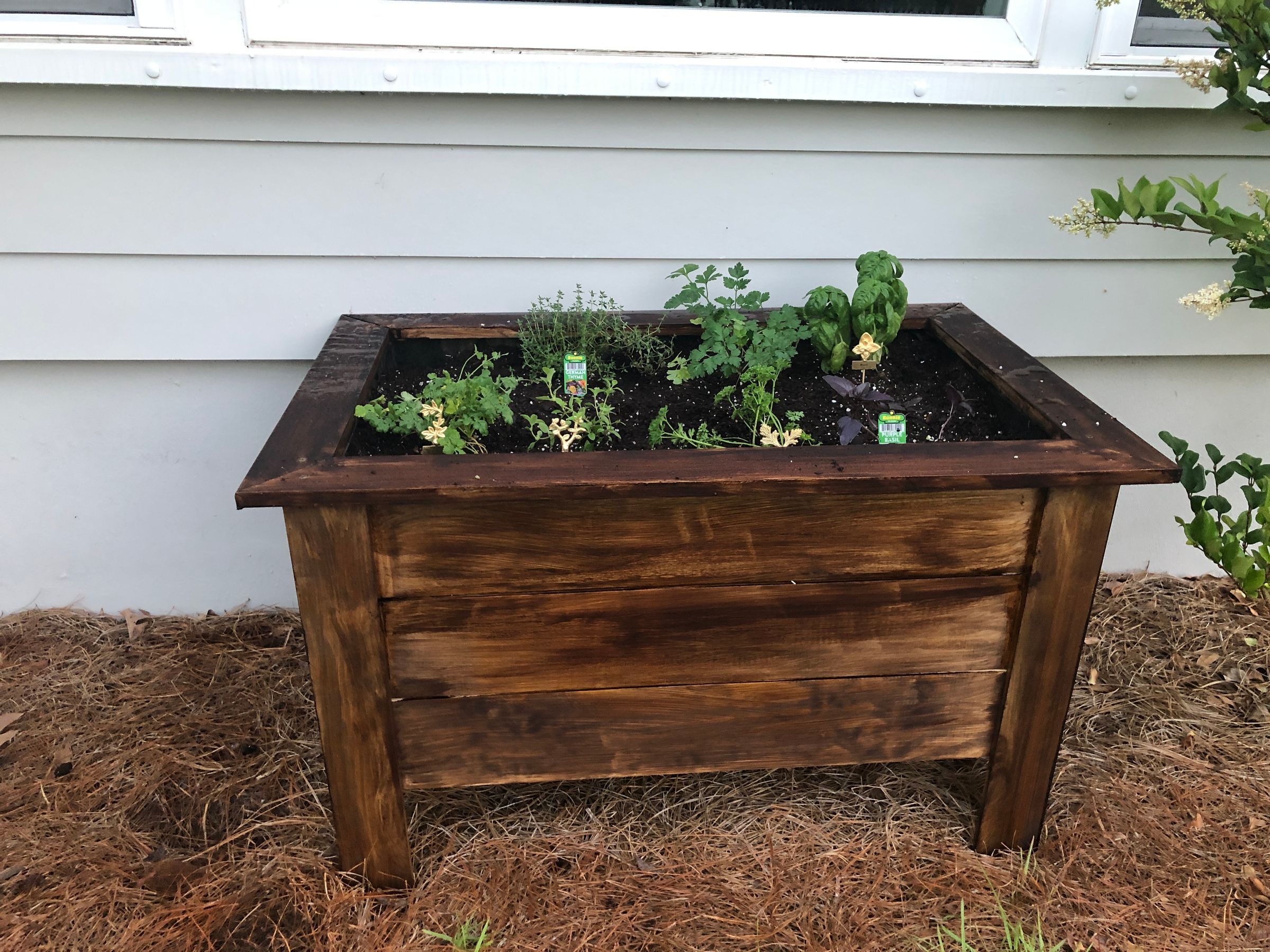 Simple Raised Herb Garden : 8 Steps (with Pictures) - Instructables