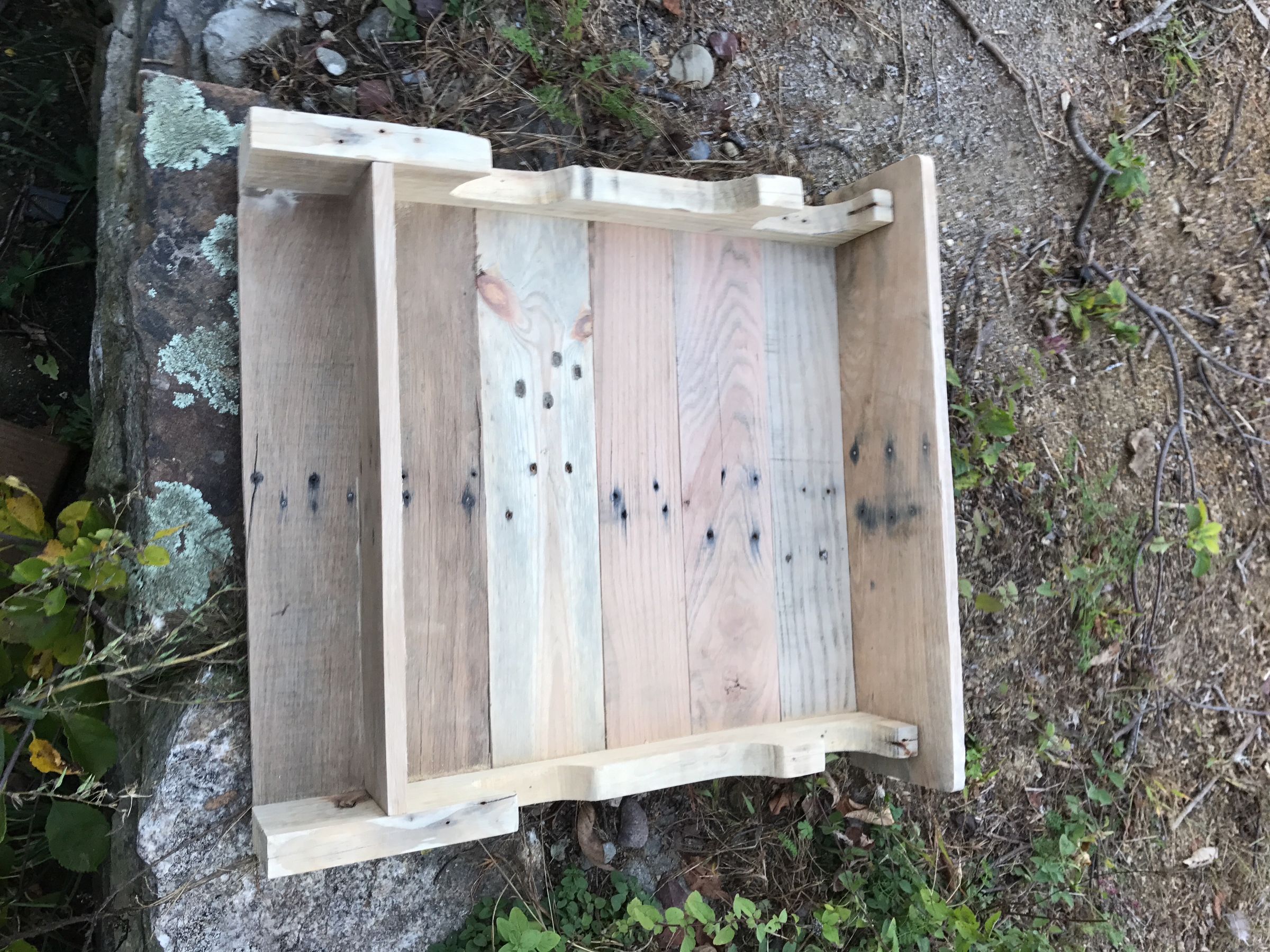 Pellet Gun Rack Made From Pallets. for All the Buds. : 7 Steps ...