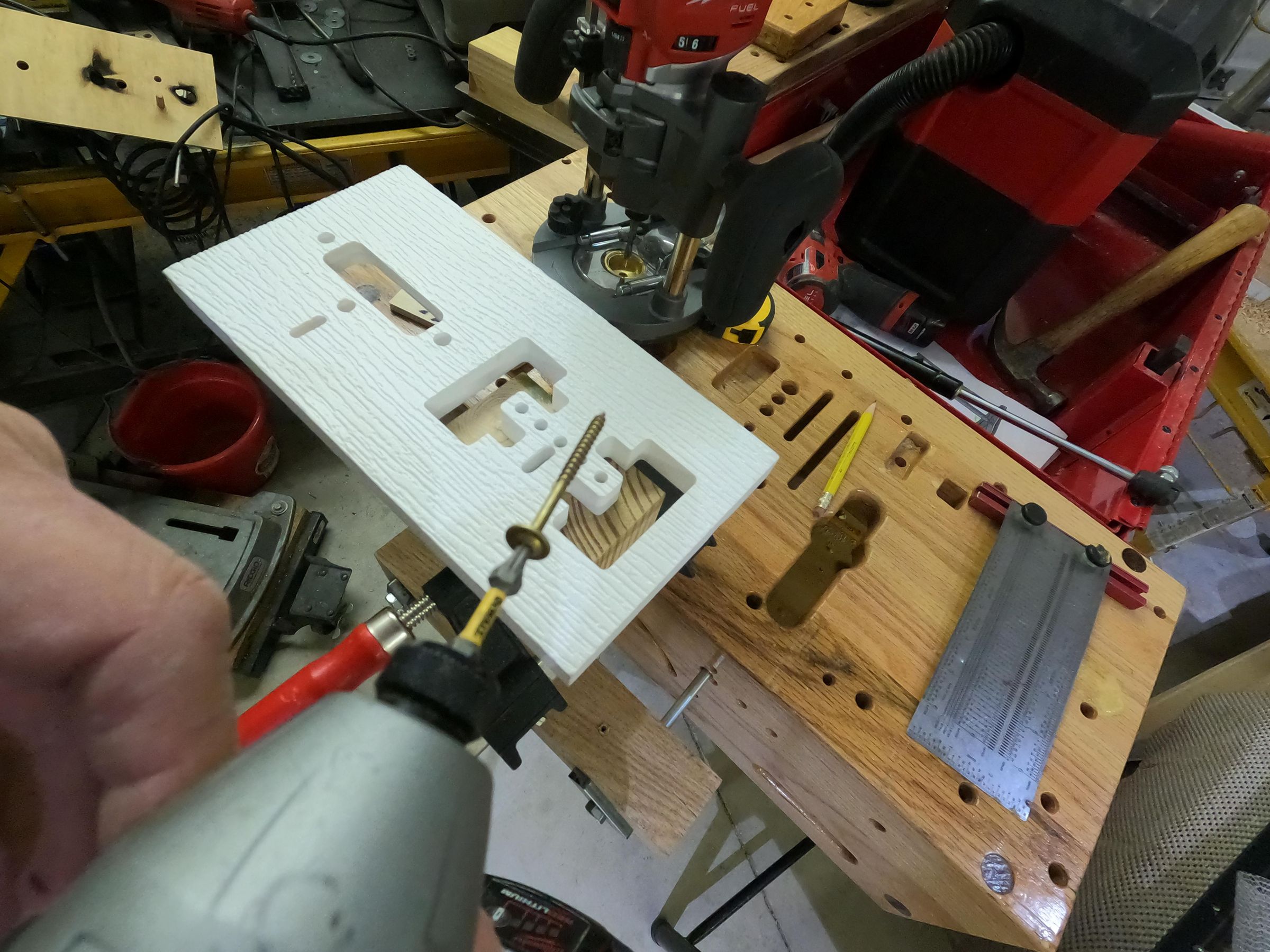 Fabricate a Mortise & Tenon Template on a CNC Router : 7 Steps (with ...