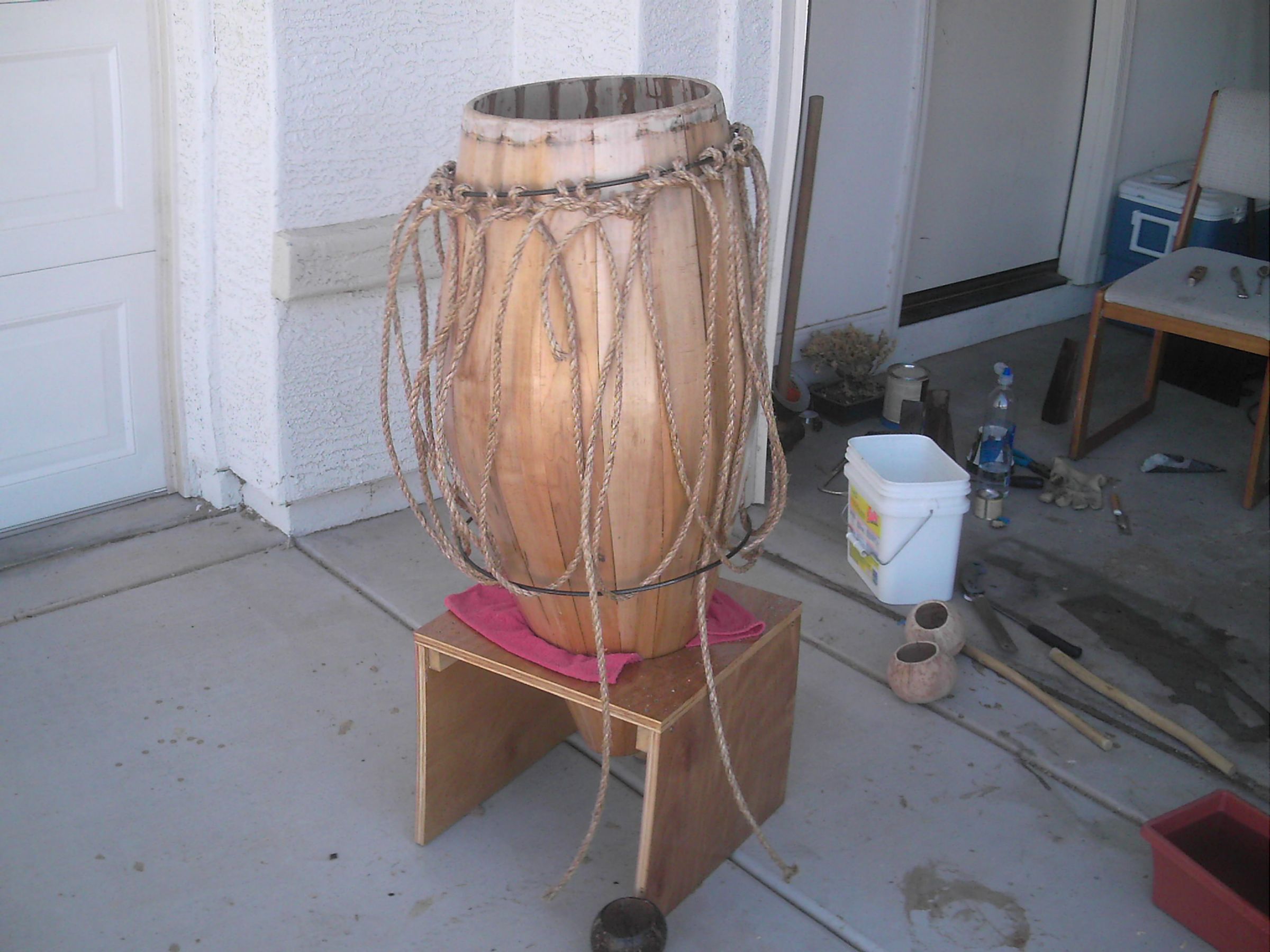 Making an Atabaque (Afro-Brazilian Conga) : 7 Steps (with Pictures ...