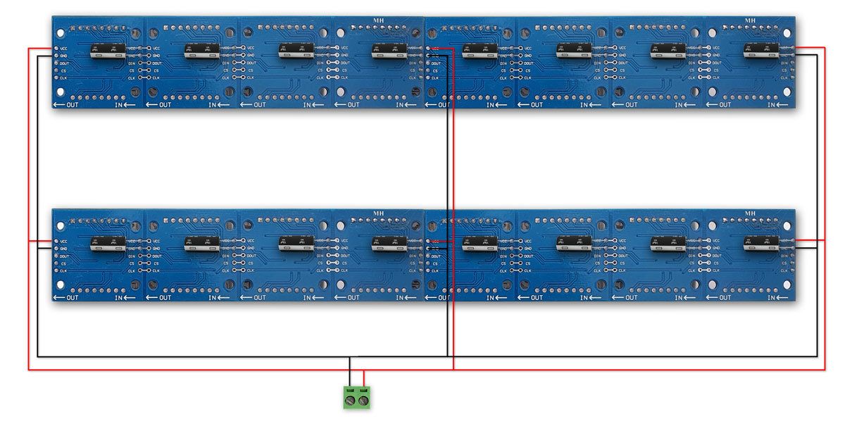ESP32 LED Matrix WIFI Ticker Display : 24 Steps - Instructables