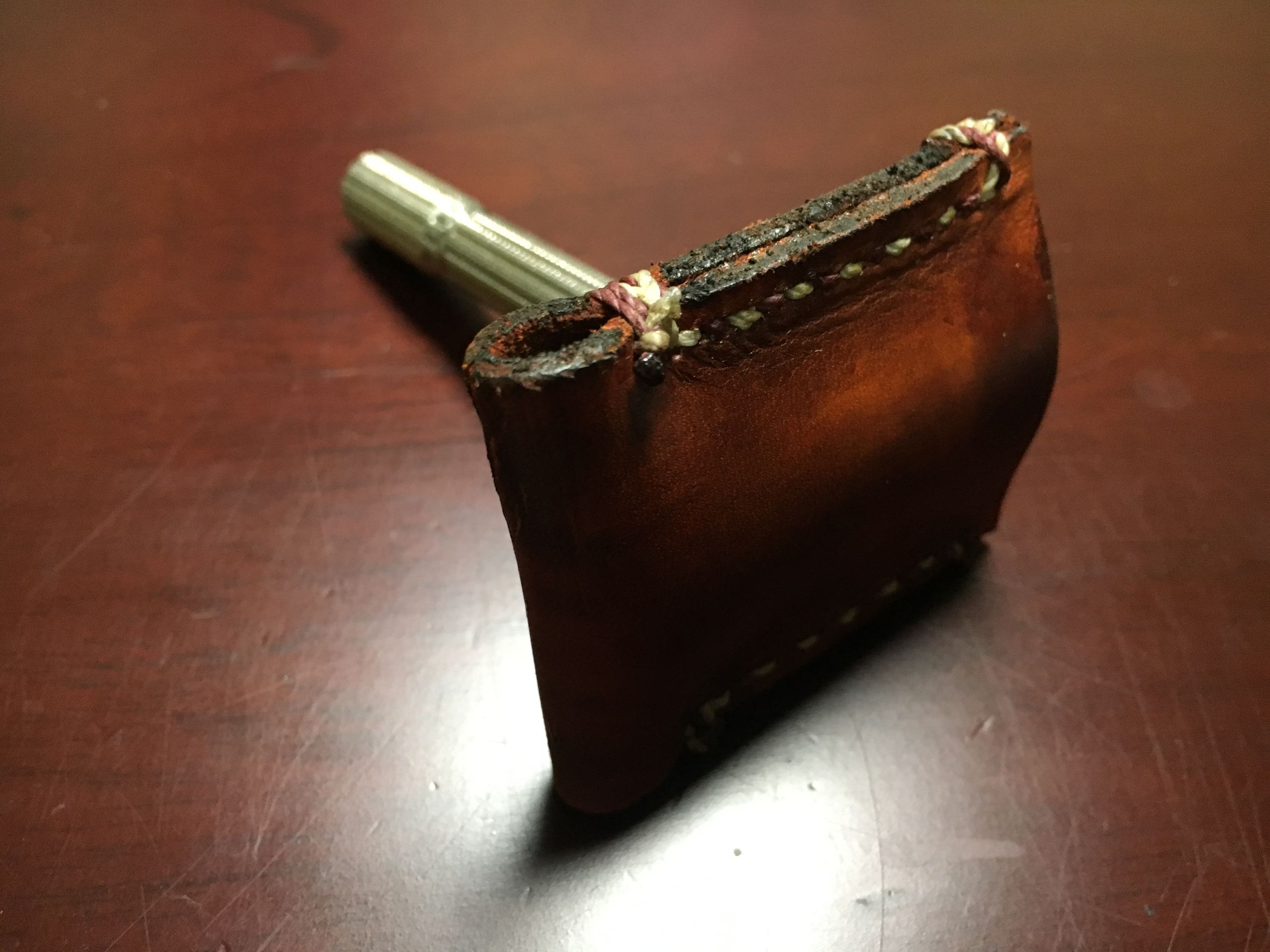 Leather Safety Razor Travel Cover/Protector : 4 Steps (with Pictures ...