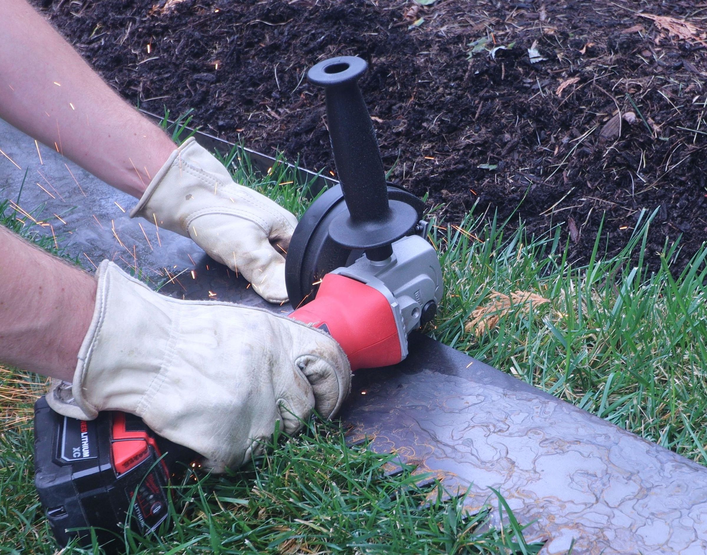 DIY Hammer-In Steel Garden Edging : 8 Steps (with Pictures) - Instructables