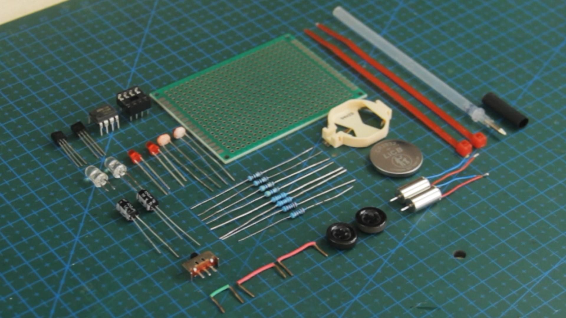 Make the Tiniest Line Follower Robot Without a Microcontroller : 10 ...