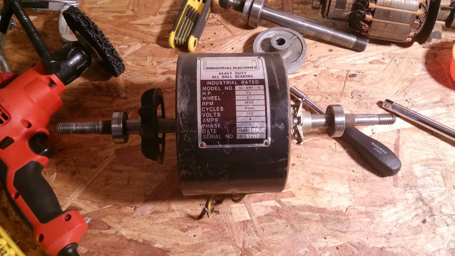 Bench Grinder Restoration : 11 Steps - Instructables