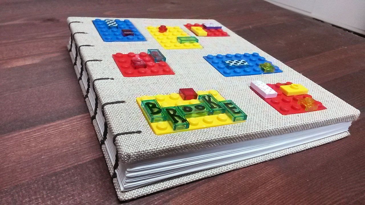 2 LEGO Journals - Coptic Bookbinding : 22 Steps (with Pictures ...