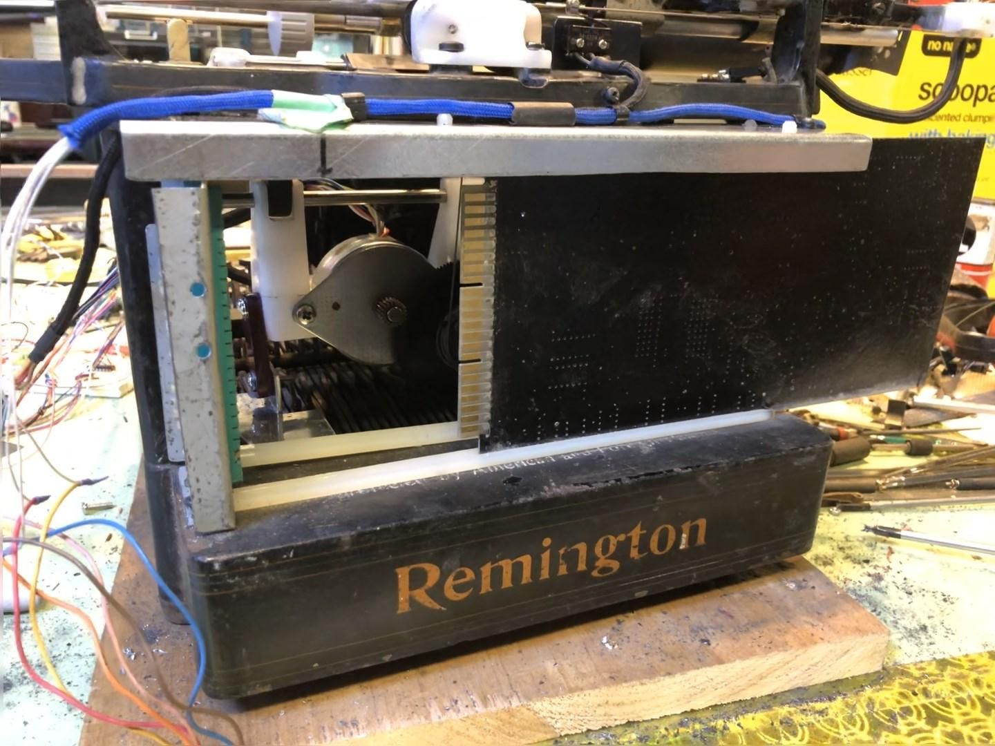 From Antique Typewriter to a Functional Teletype, Called NVictria : 12 ...