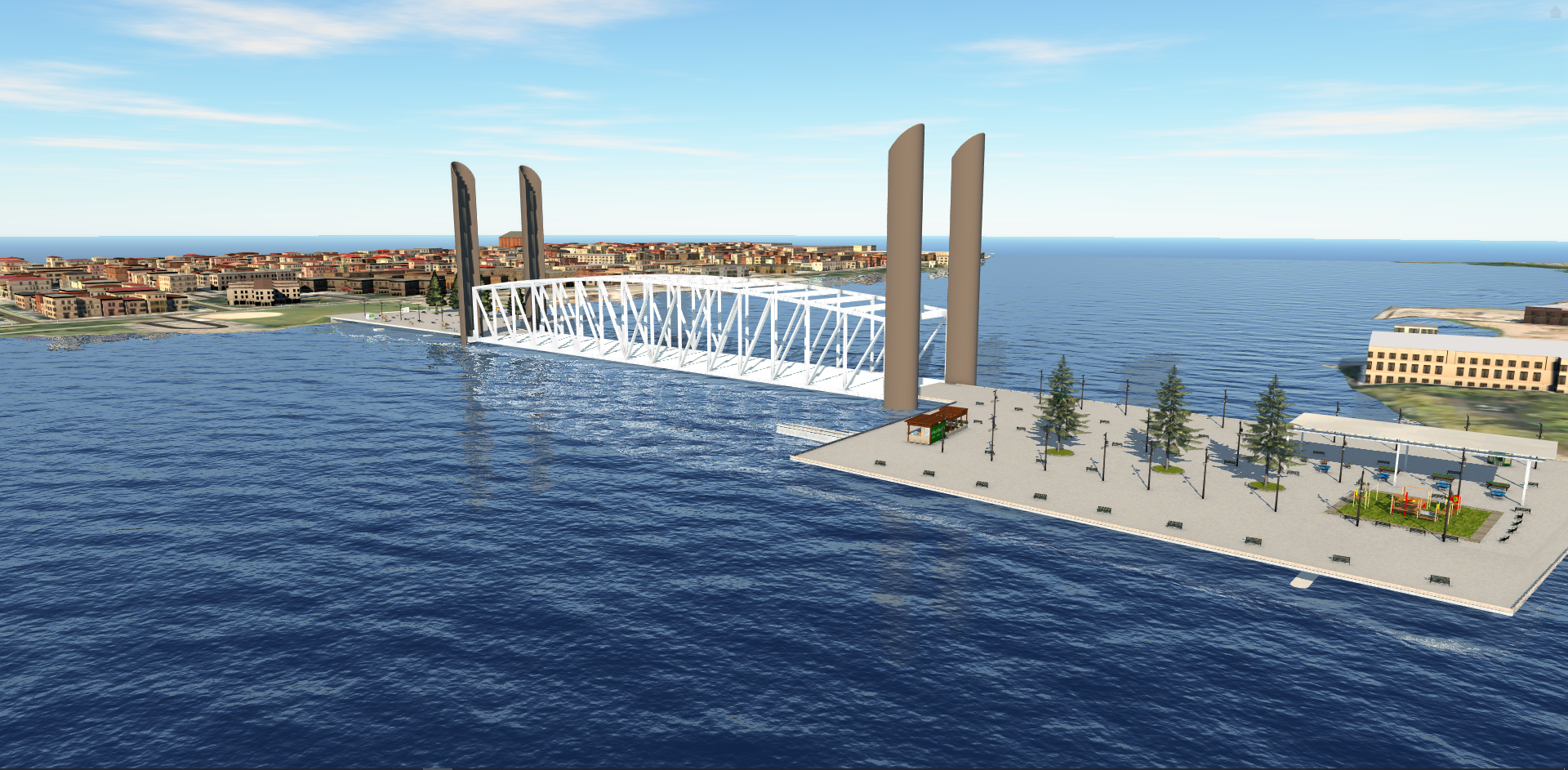 Pedestrian Vertical Lift Bridge : 12 Steps - Instructables
