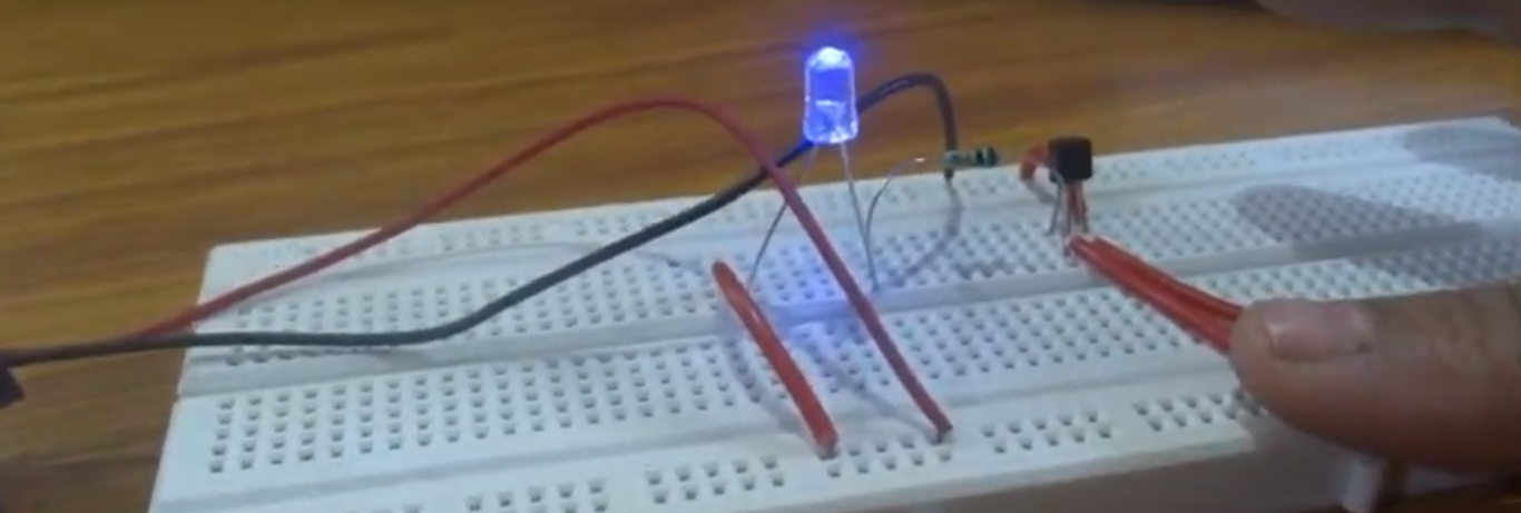 TOUCH SWITCH | How to Make a Touch Switch Using a Transistor and Breadboard. : 4 Steps ...