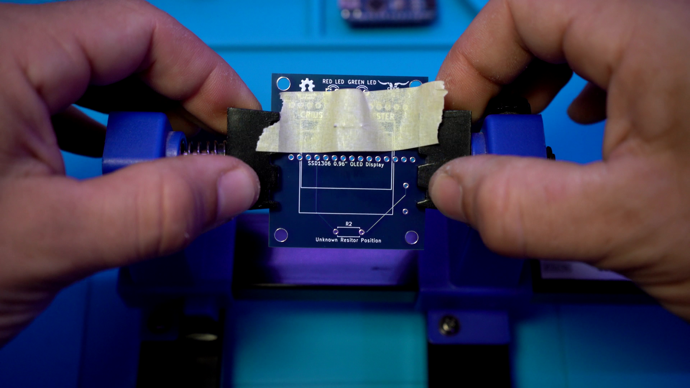 DIY Arduno "Ohmeter" + 0.96" OLED Display +Indication LEDs + Custom PCB ...