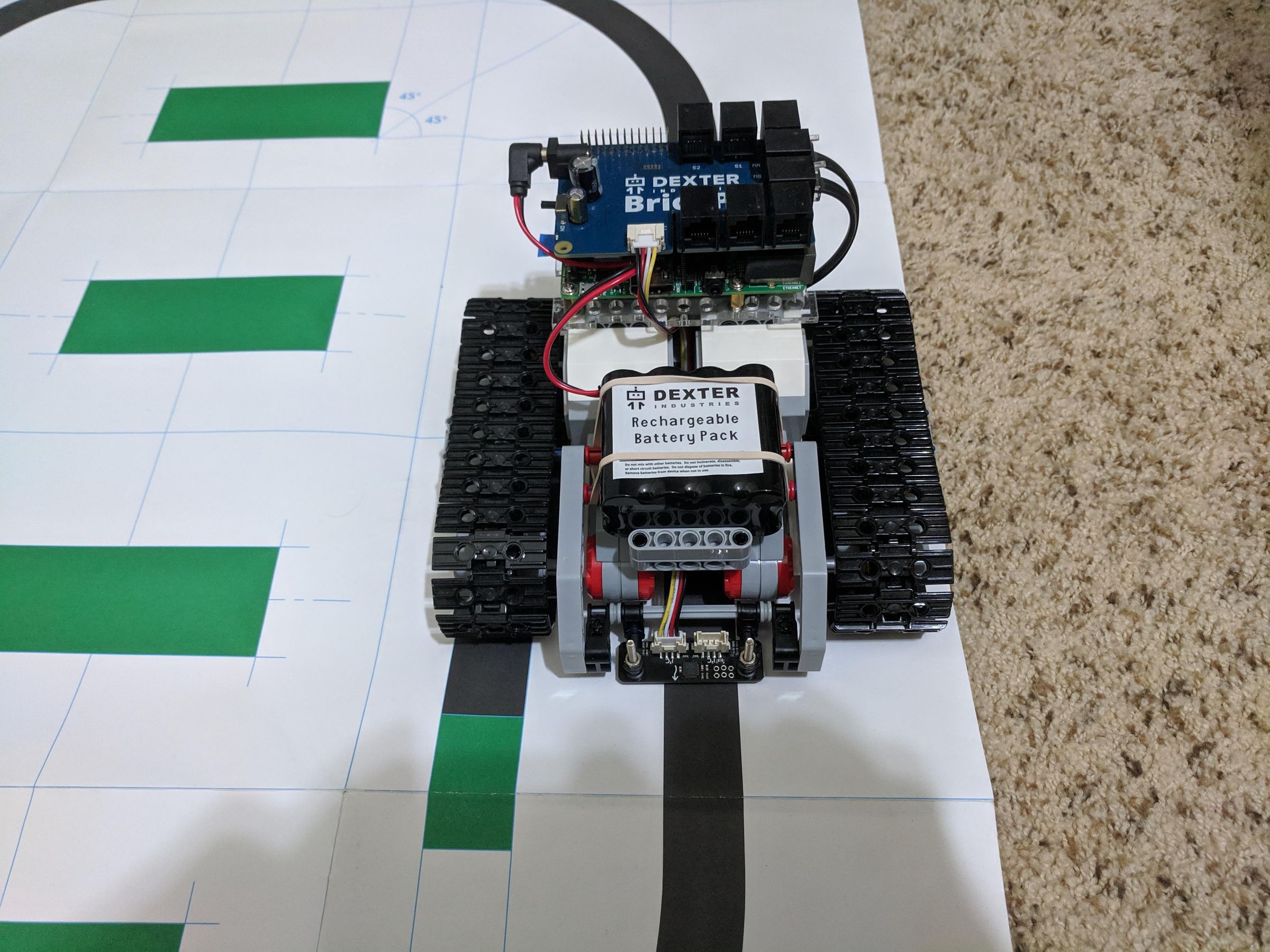 BrickPi3 Line Follower : 4 Steps - Instructables