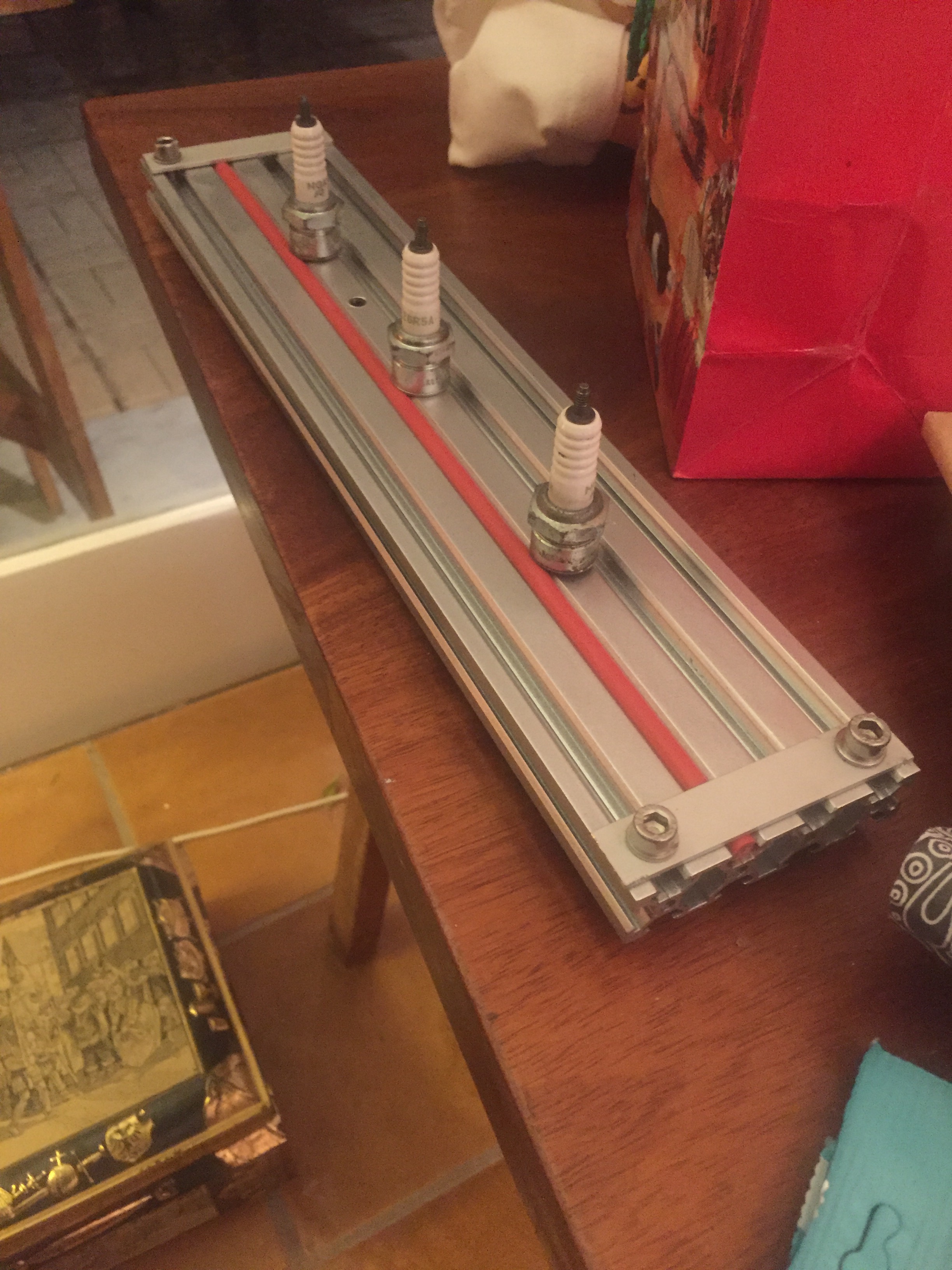 Spark Plug Shelf & Hanger : 3 Steps (with Pictures) - Instructables